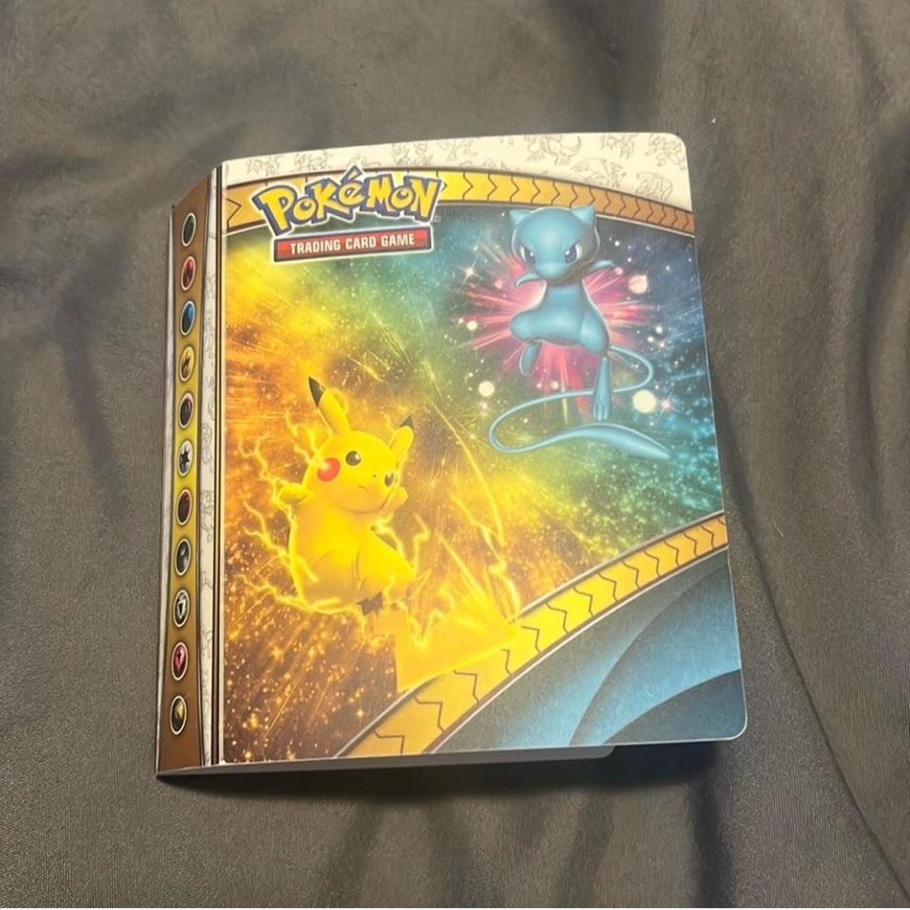 Pokemon Card Binder Has hair in it - Depop