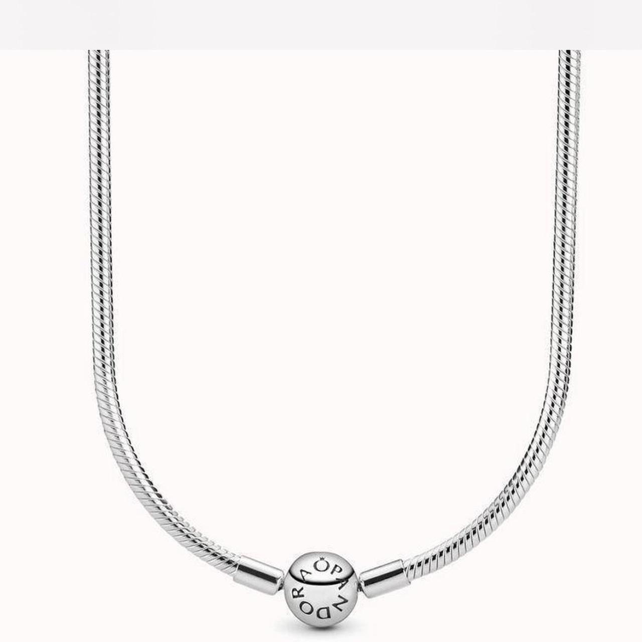 Pandora Moments Snake Chain Necklace 100% Authentic.... | Depop