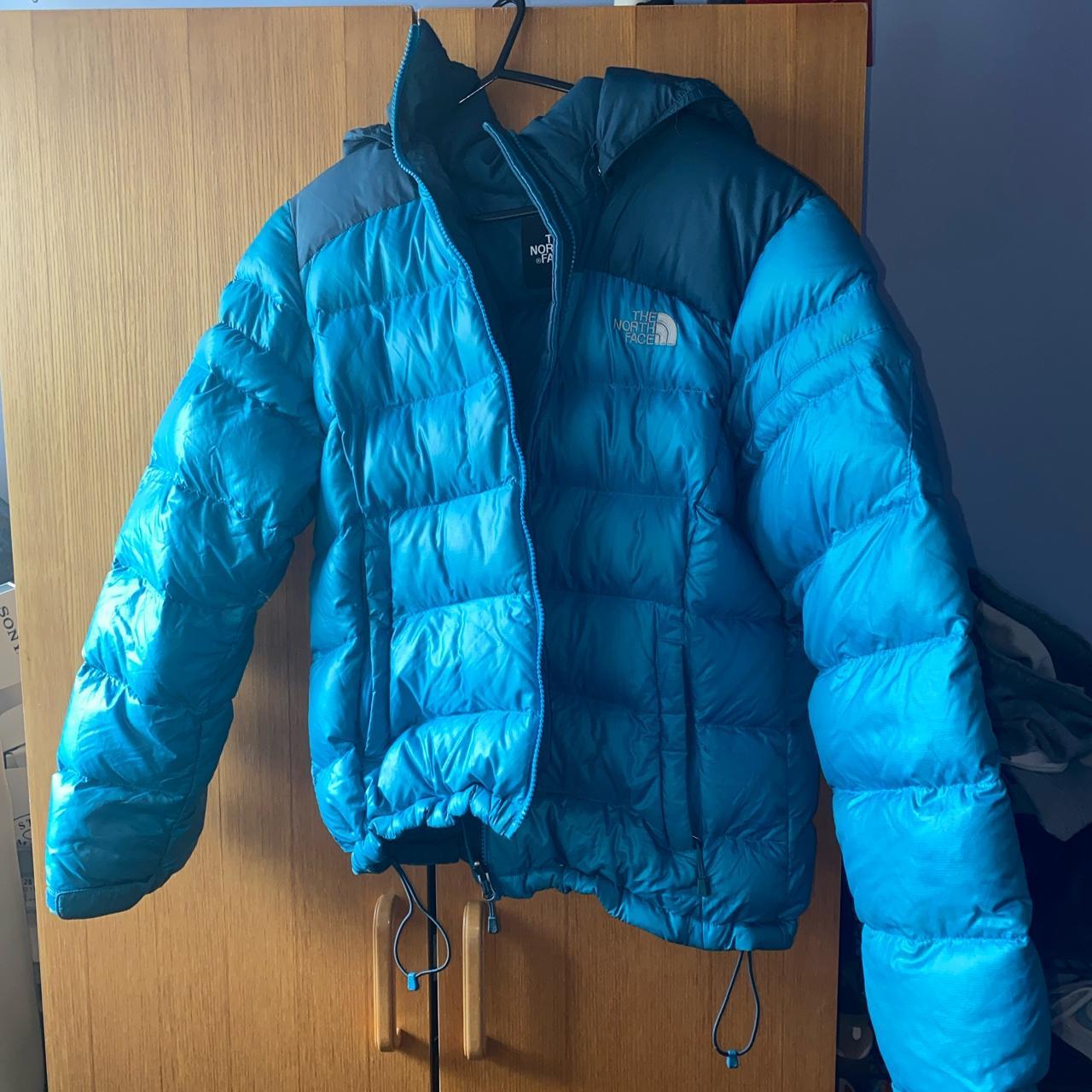 The north face puffa/ puffer coat/ jacket beautiful... - Depop