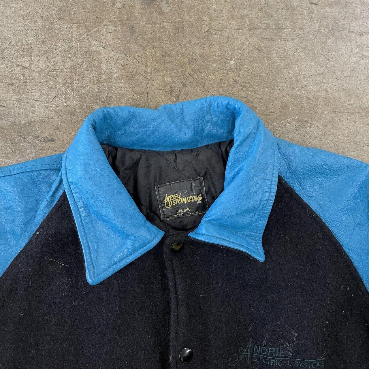 Vintage Letterman Varsity Jacket 90s College Bomber... - Depop