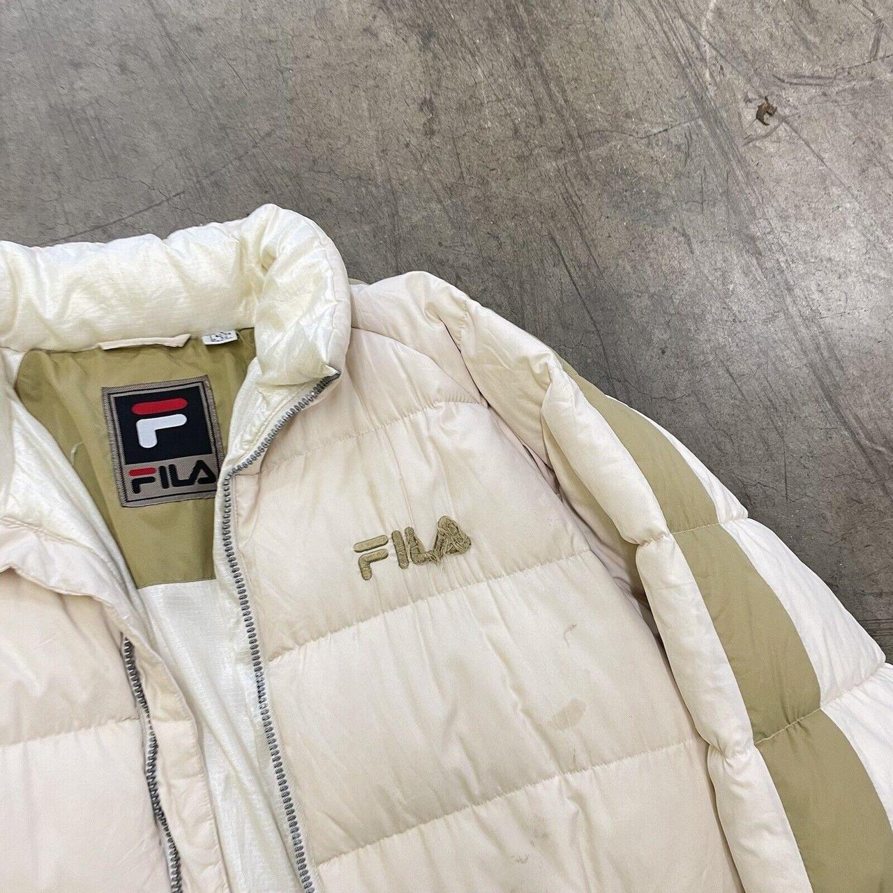 Fila Puffer Coat Winter Down Feather Sports Coat,... - Depop