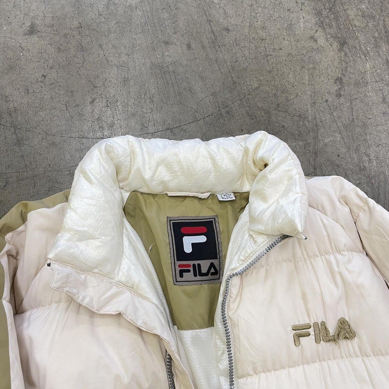 Fila Puffer Coat Winter Down Feather Sports Coat,... - Depop