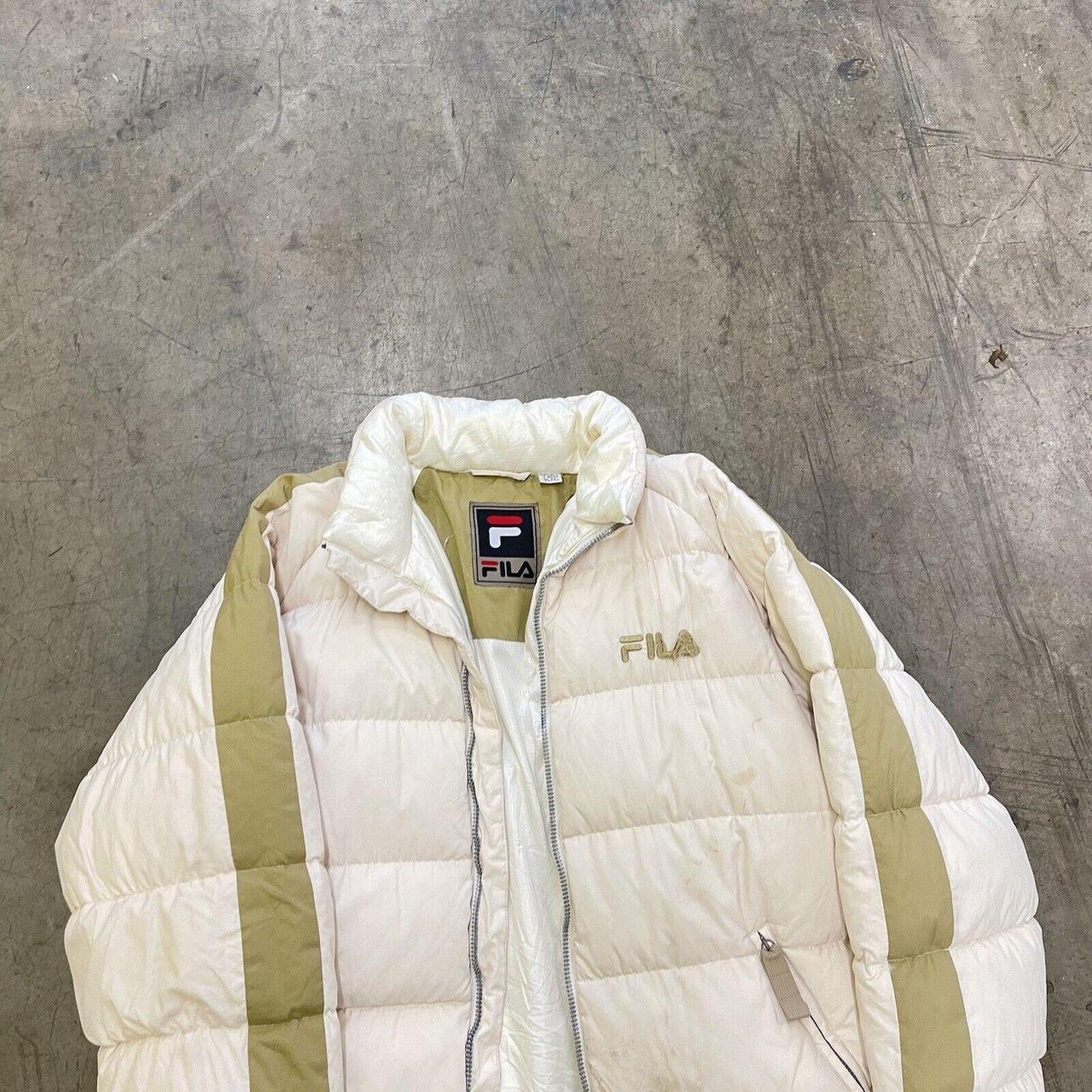 Fila Puffer Coat Winter Down Feather Sports Coat,... - Depop