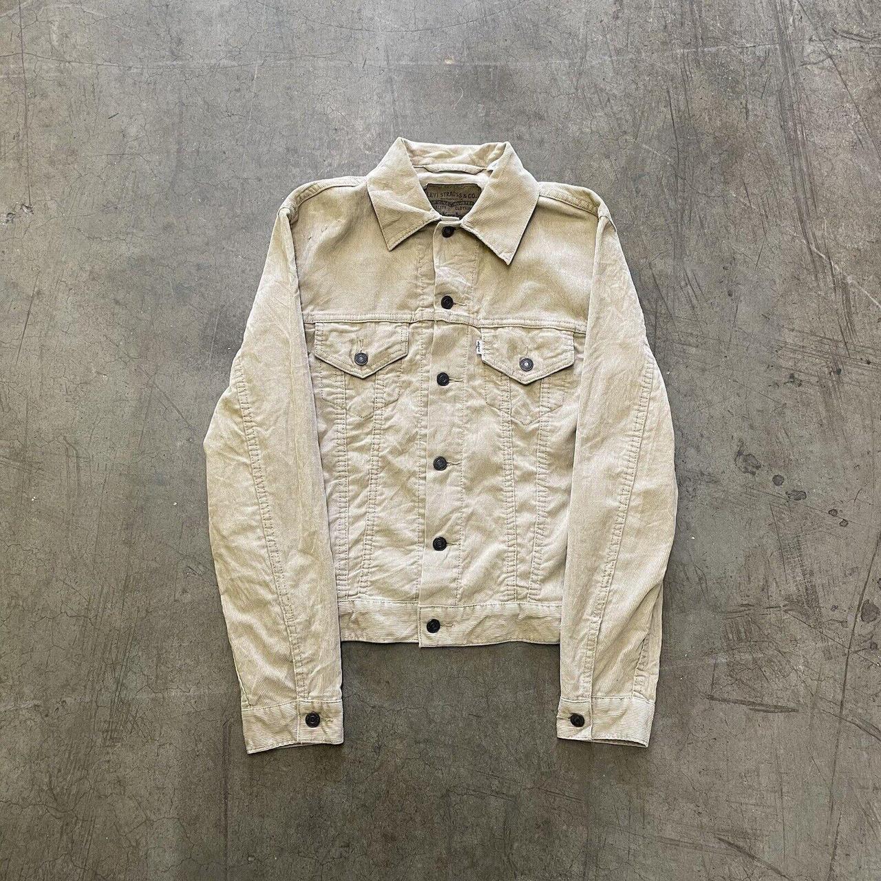 Levis Cord Jacket Vintage USA Corduroy Bomber... - Depop