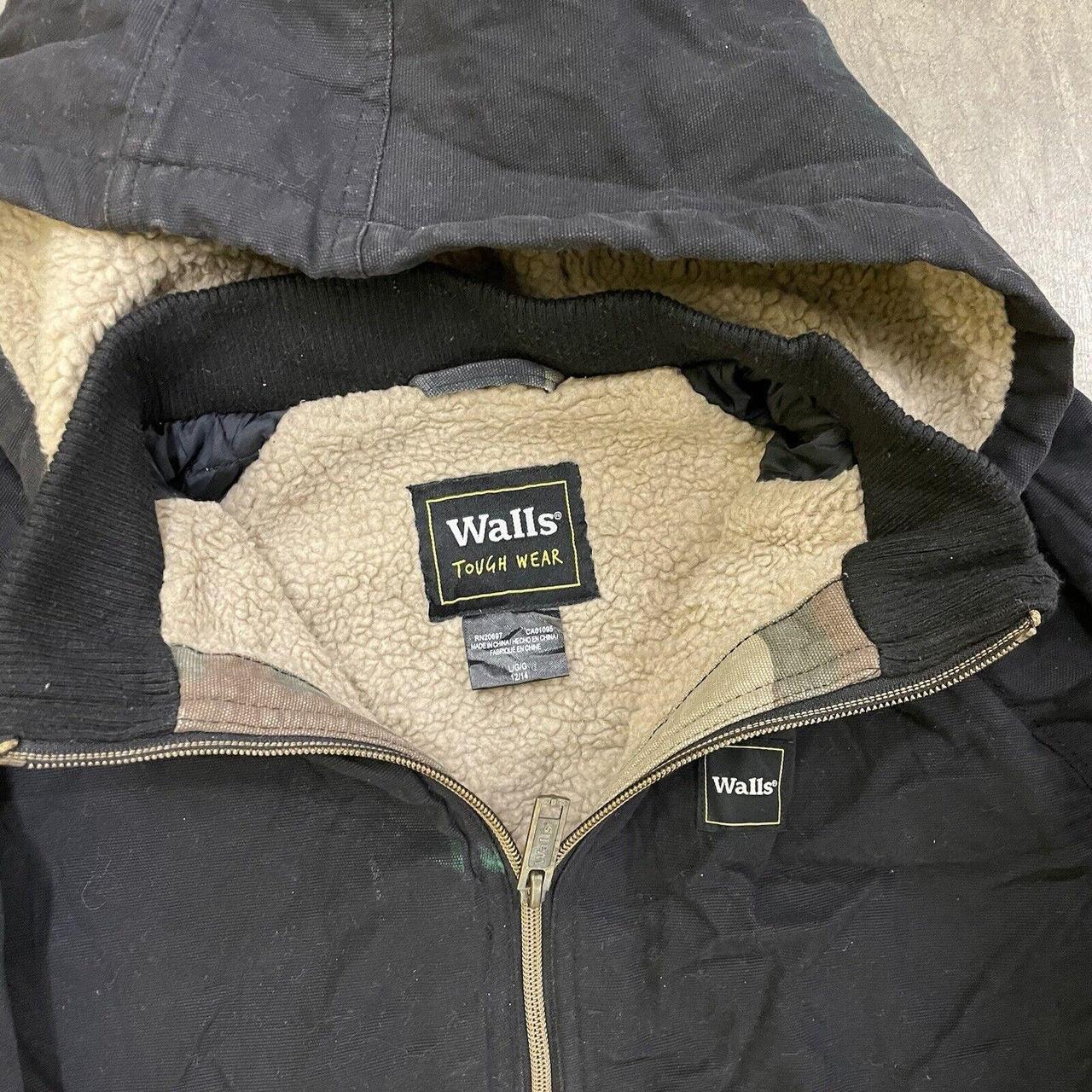 Walls Active Jacket Fleece Lined Workwear Chore... - Depop