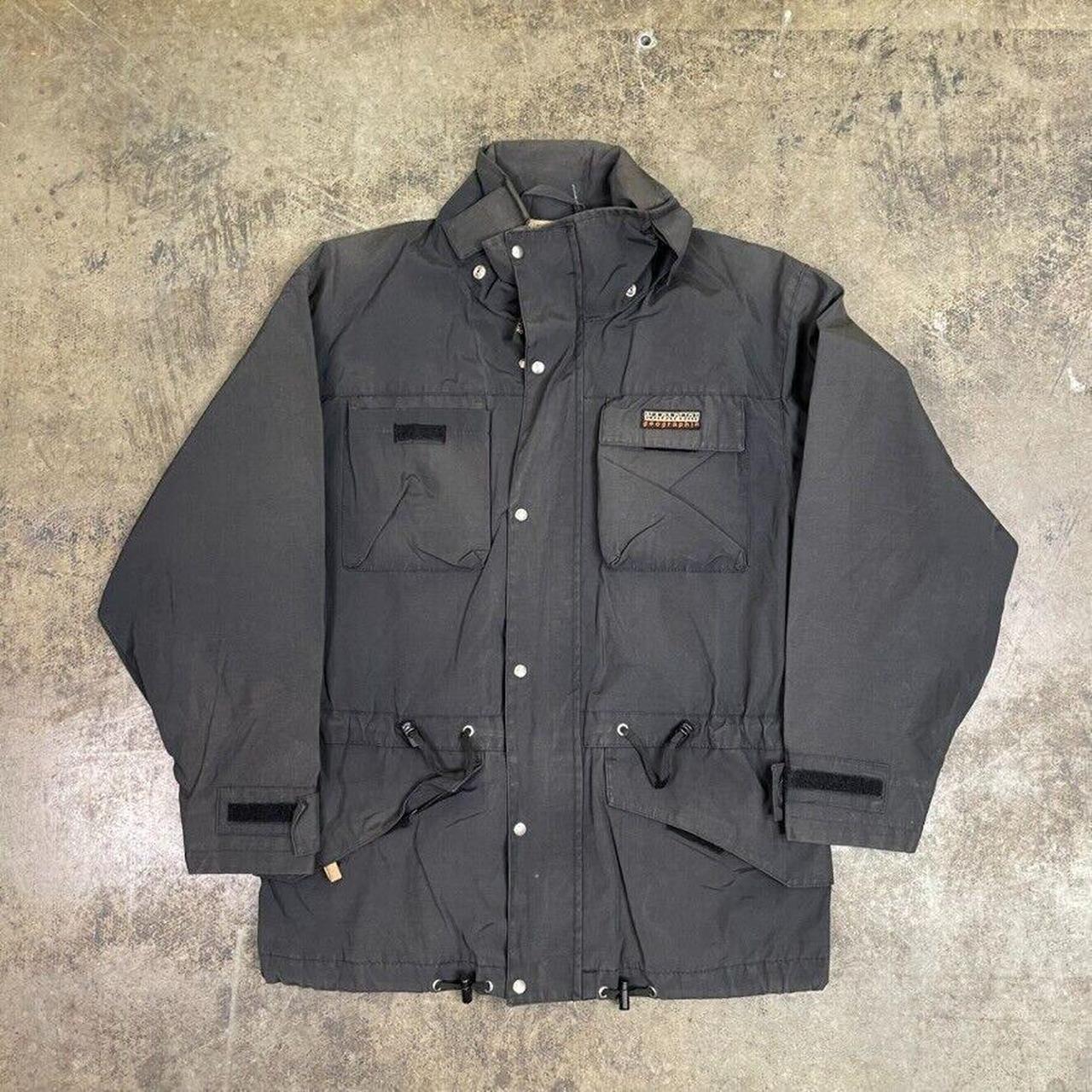 Napapijri Rain Coat Full Zip Winter Outdoors Ski... - Depop