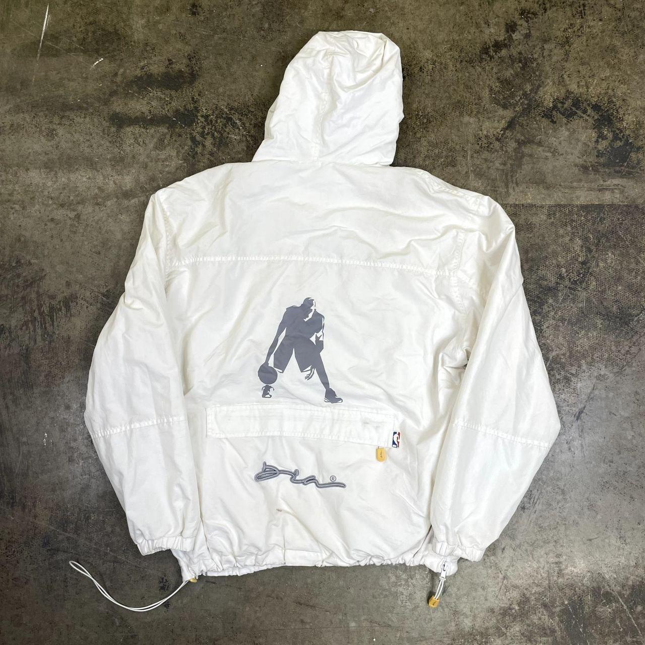 NBA Men's White Coat | Depop