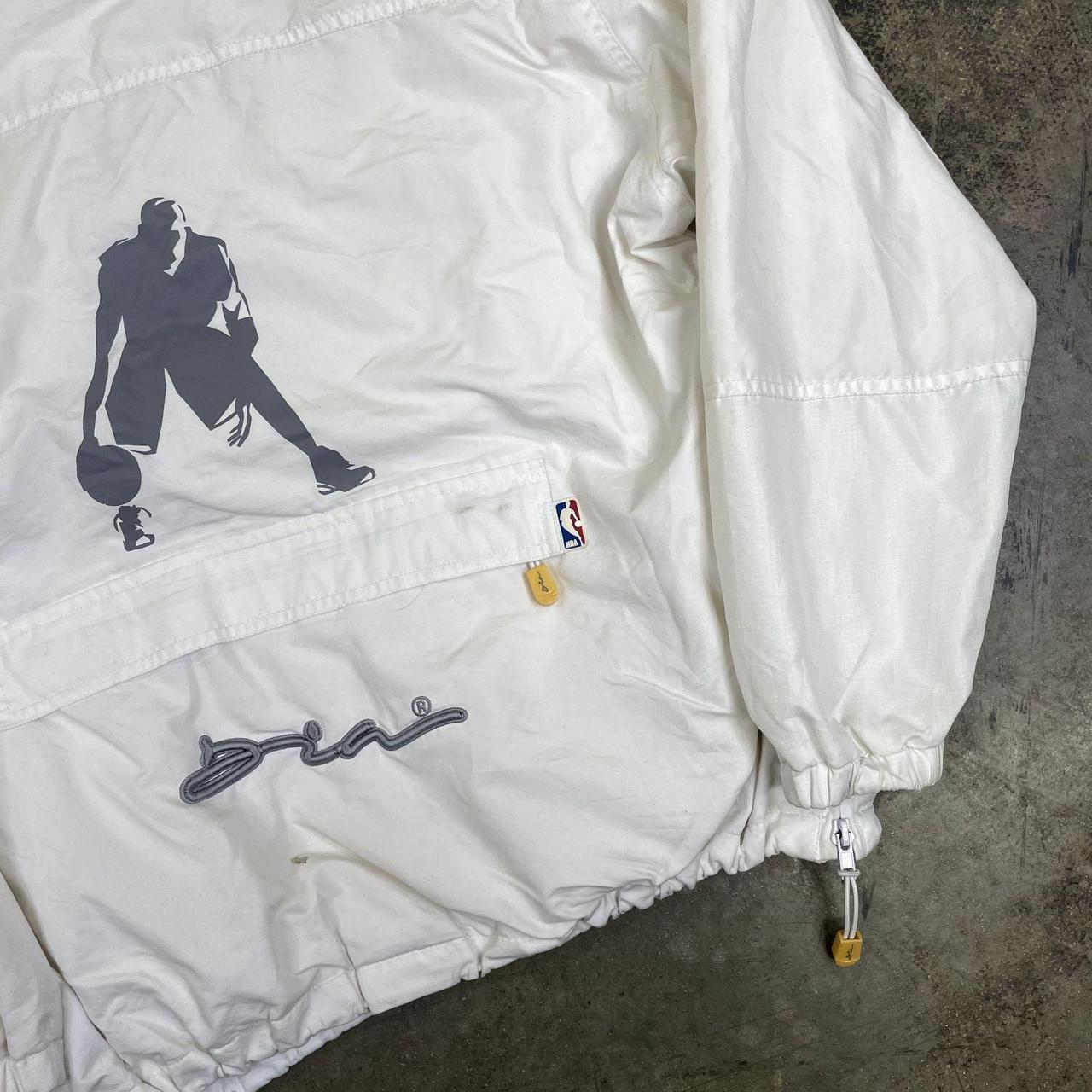 NBA Men's White Coat | Depop