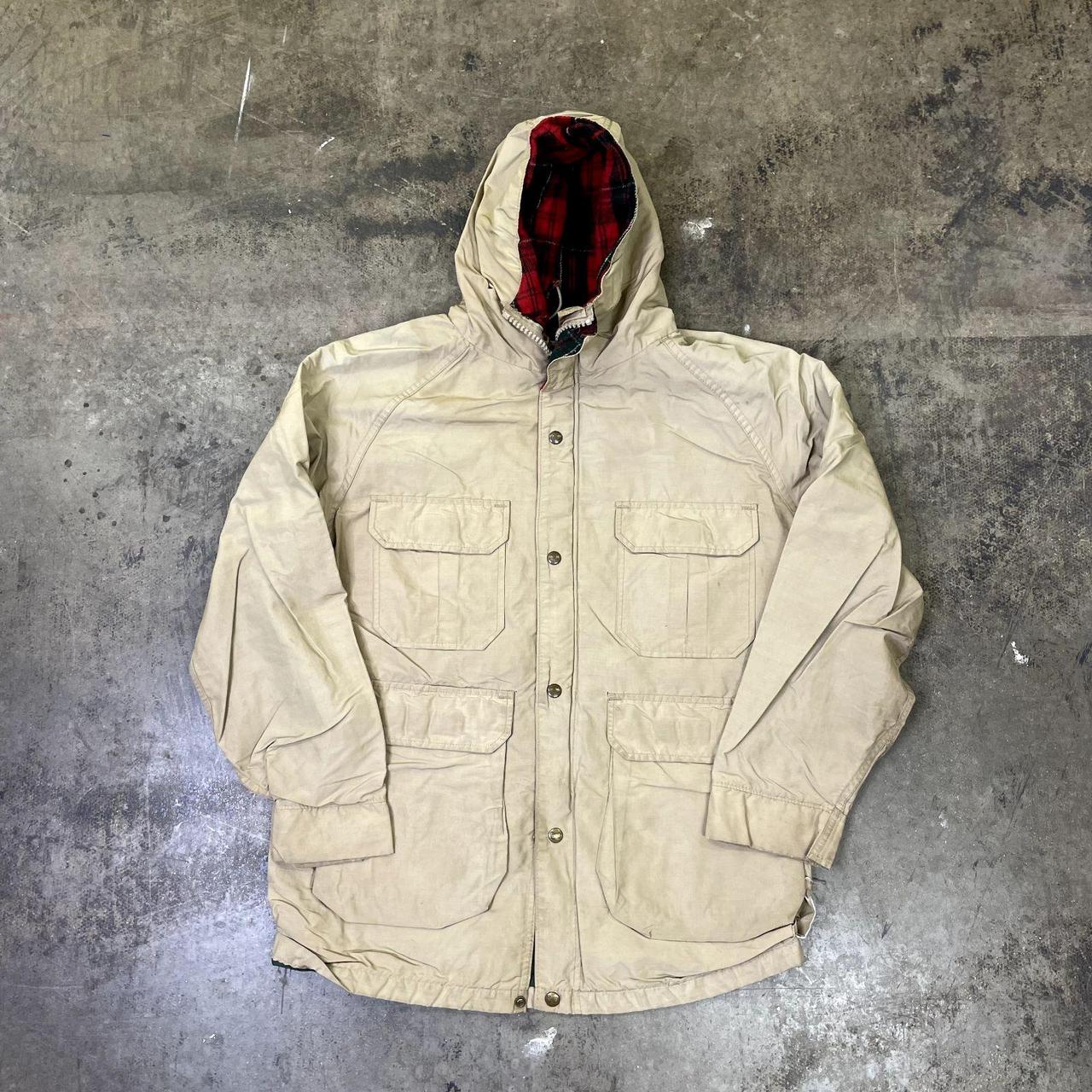 Woolrich Rain Jacket Y2K Fleece Lined Vintage Coat... - Depop