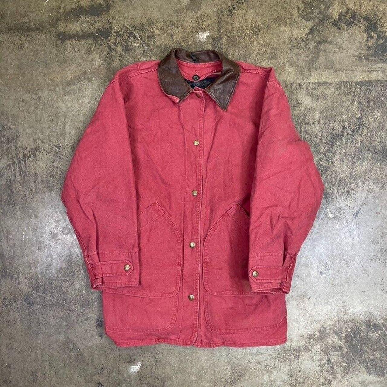 Woolrich Jacket Denim Vintage Lined Chore Over Coat,... - Depop