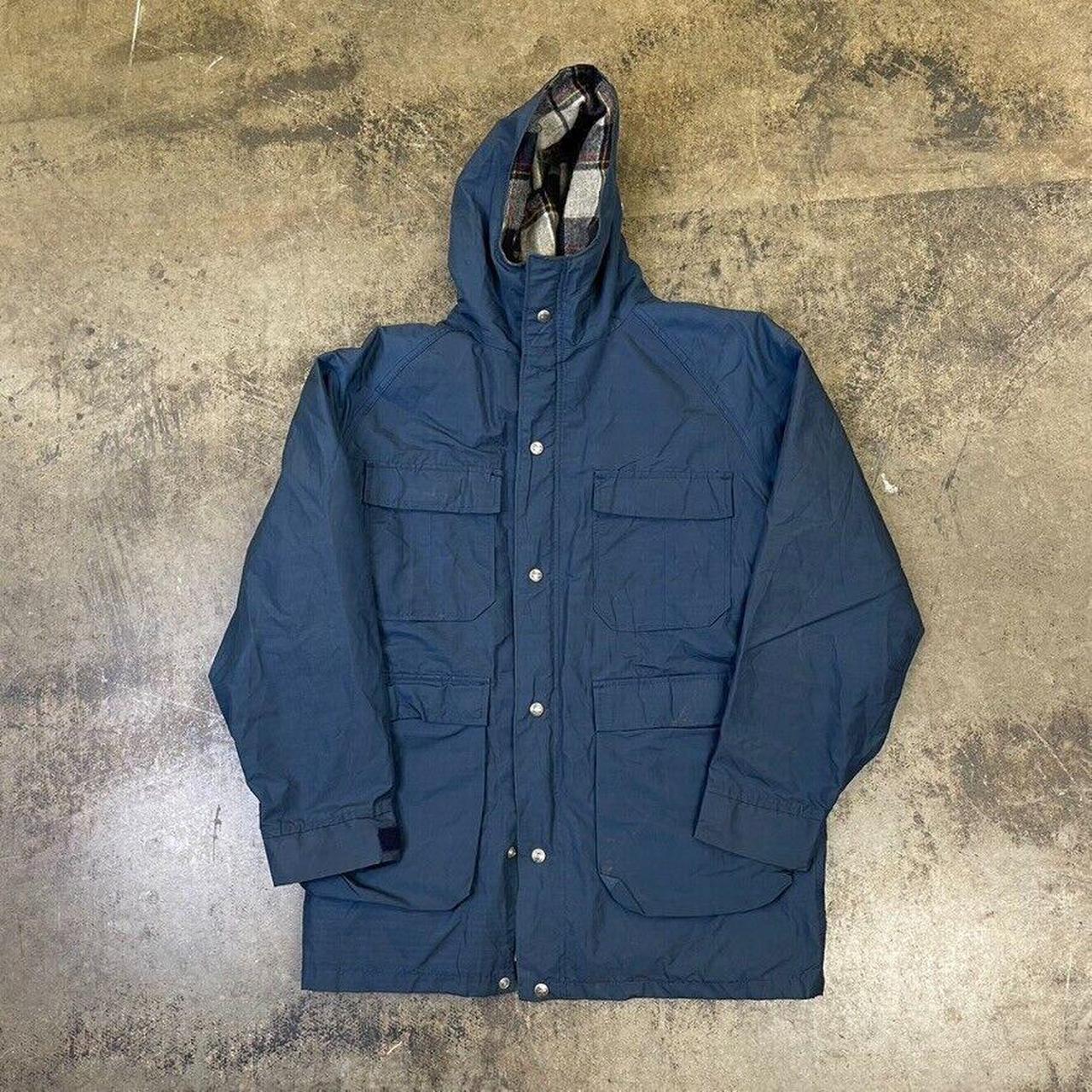 Woolrich Parka Jacket 90s Sports Vintage Rain Coat... - Depop