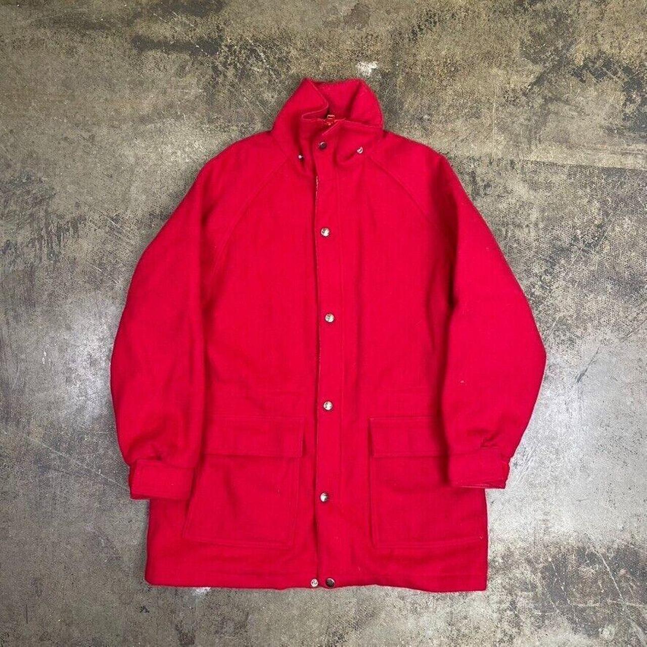 Woolrich Jacket Wool Vintage Lined Chore Over Coat,... - Depop
