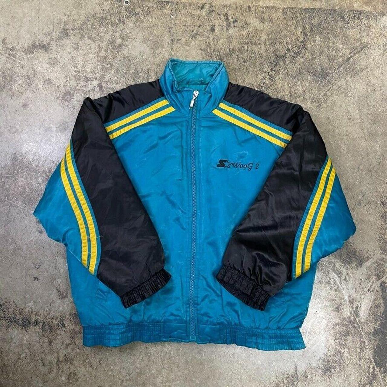 Starter Puffer Coat Outdoors Wind Breaker Jacket,... - Depop