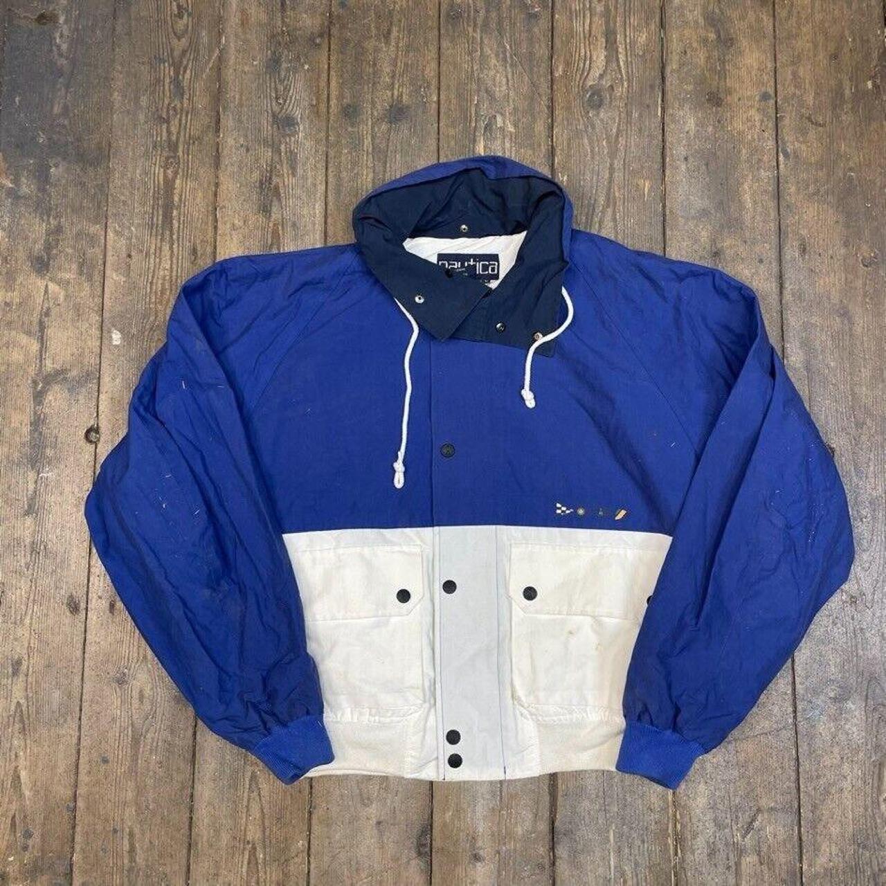 Nautica Sailing Jacket Vintage Sports Sports Rain... - Depop