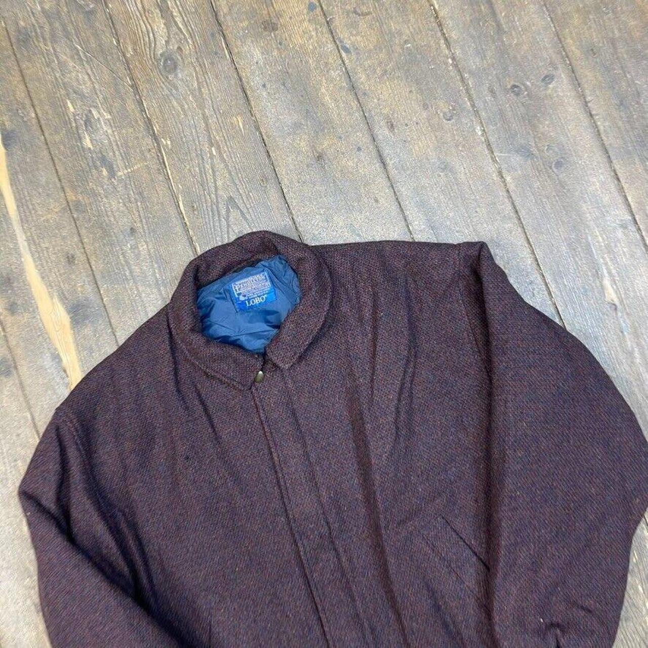 Pendleton Bomber Jacket USA LOBO Vintage Full Zip... - Depop