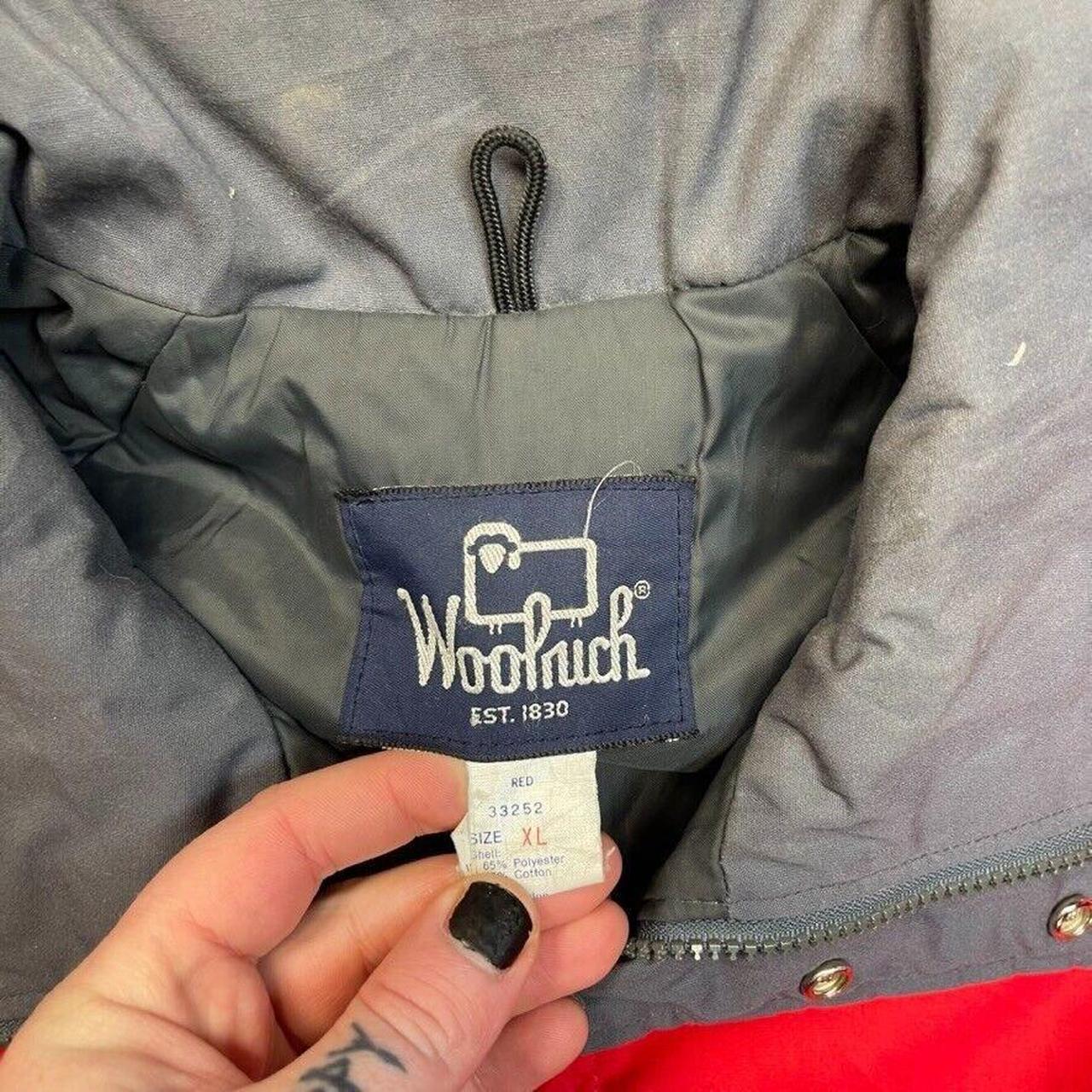 Woolrich Bomber Jacket 90s Full Zip Sports Vintage... - Depop