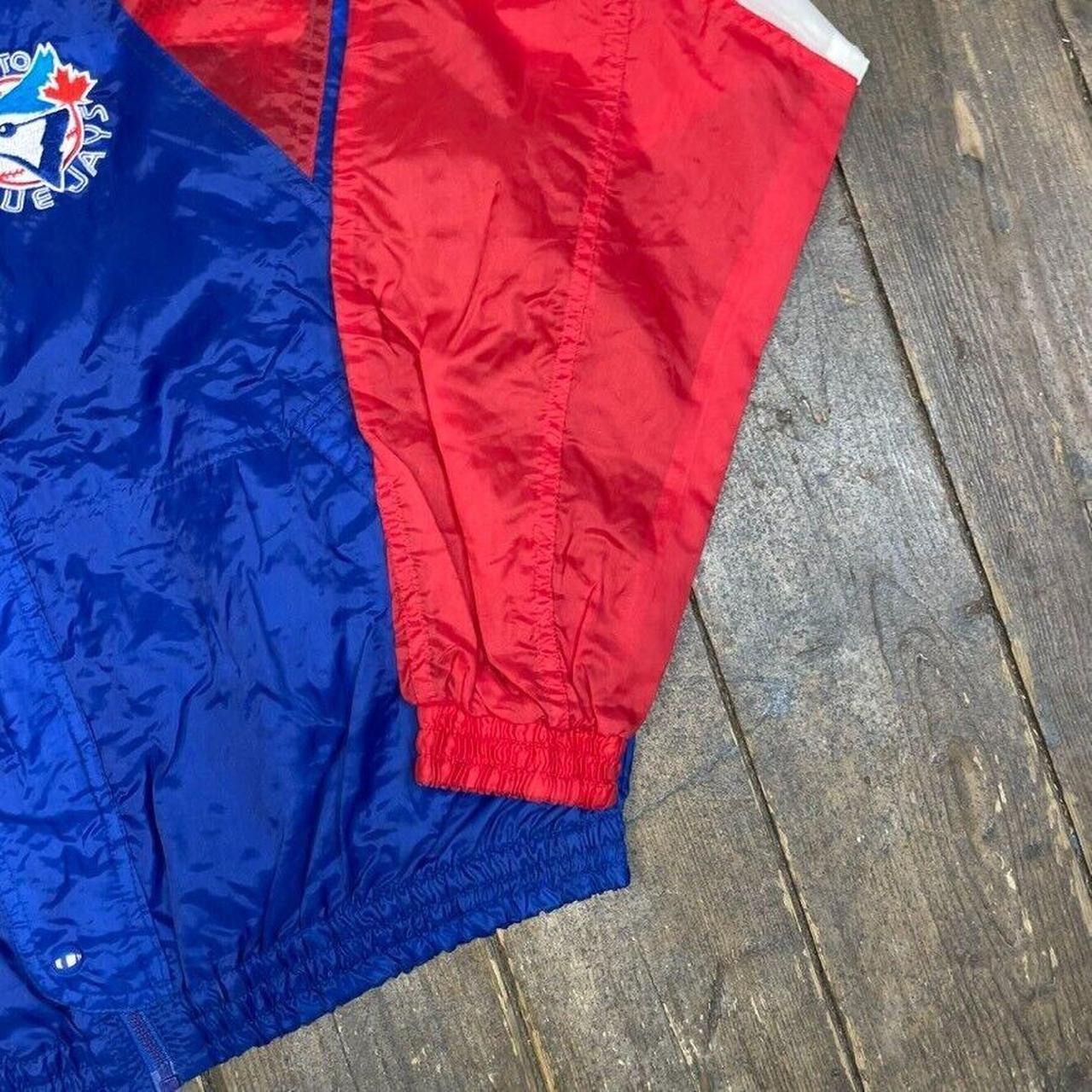 Logo Athletic MLB Track Jacket Toronto Blue Jays... - Depop