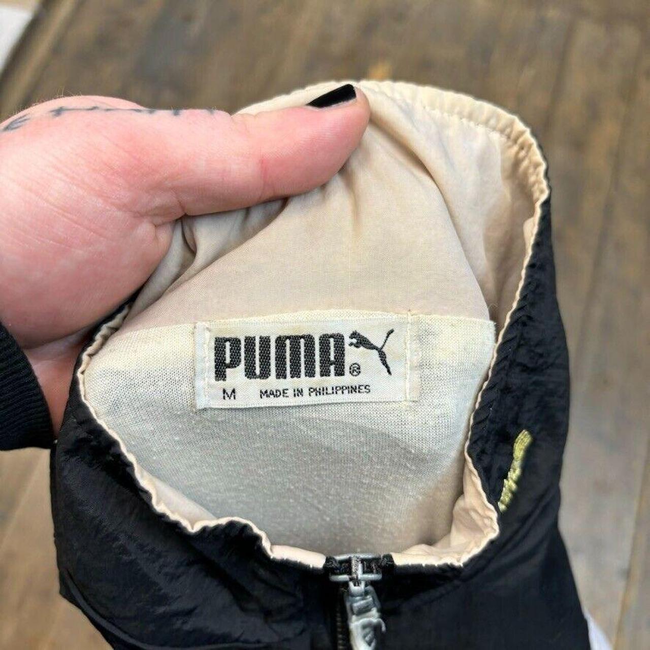 Puma Track Jacket 90s Vintage Full Zip Training
