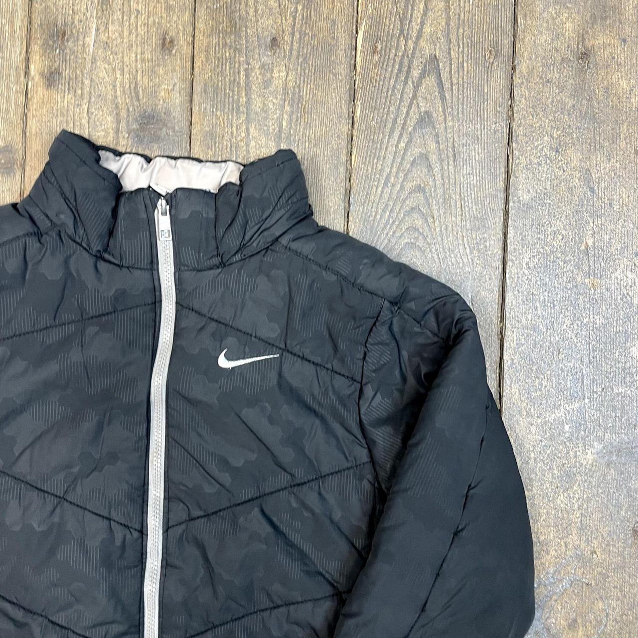 Nike Puffer Coat Swoosh Full-Zip Vintage Sports,... - Depop