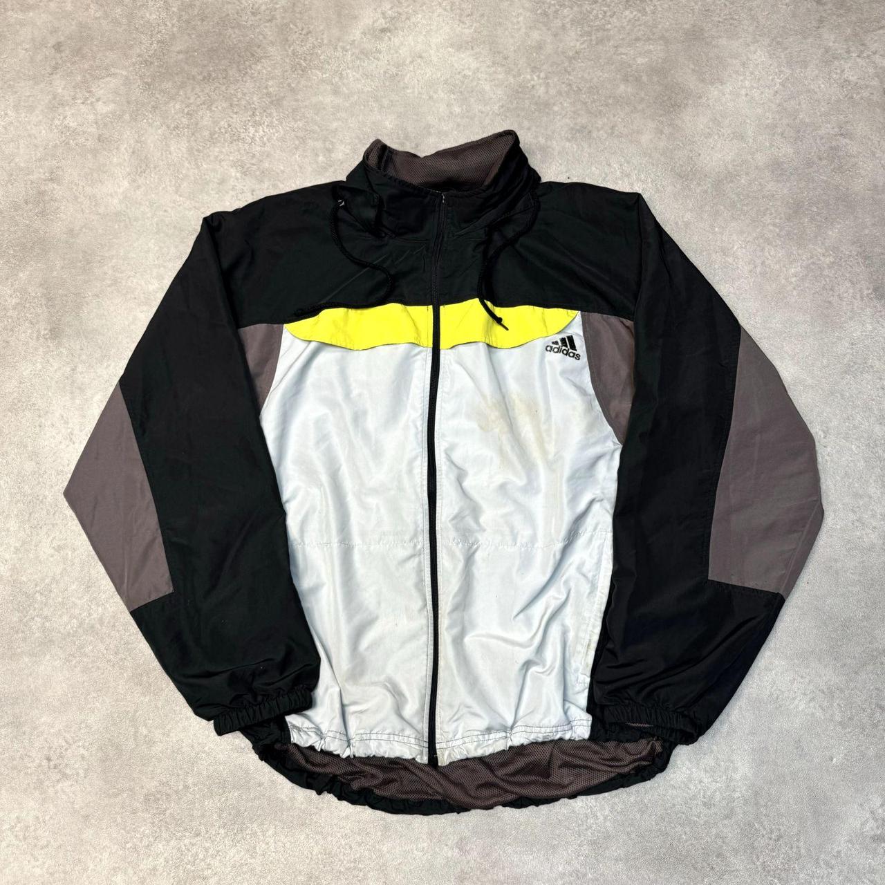 Adidas Track Jacket Mens Full Zip Vintage 90s... - Depop