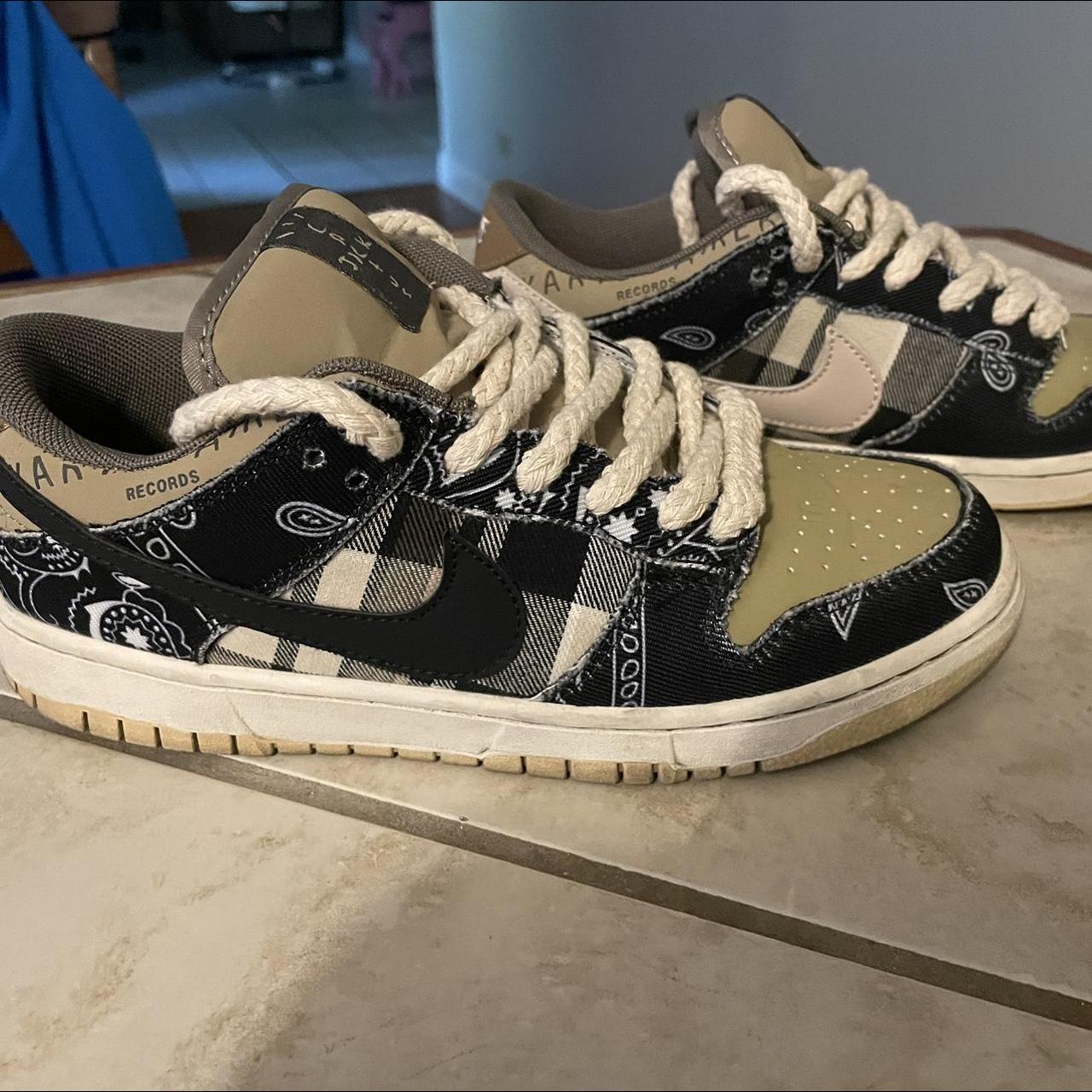 Travis Scott x Dunk Low Premium QS SB Cactus Jack... - Depop