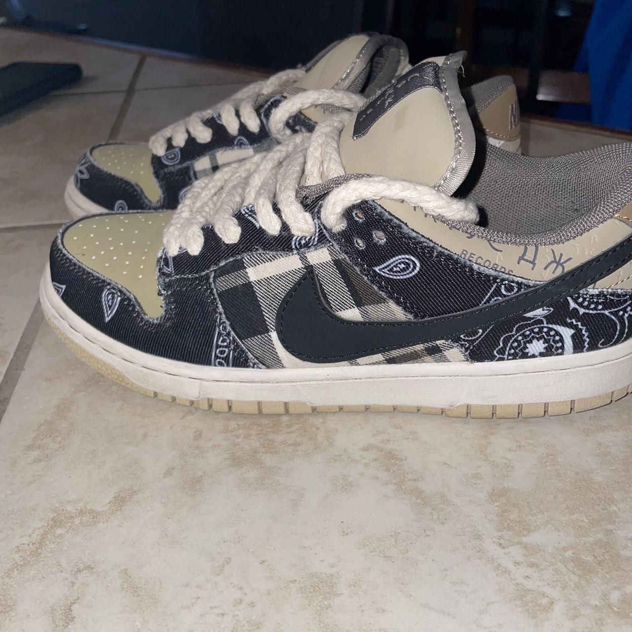 Travis Scott x Dunk Low Premium QS SB Cactus Jack... - Depop