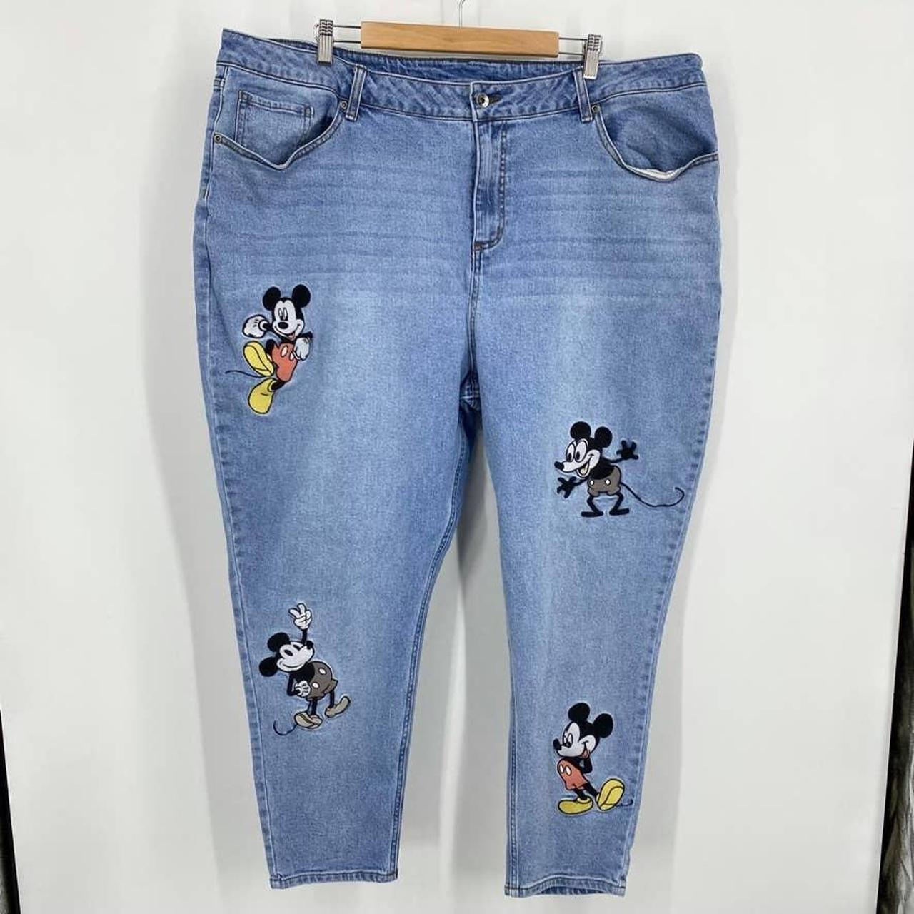 Disney Women's Blue Jeans | Depop