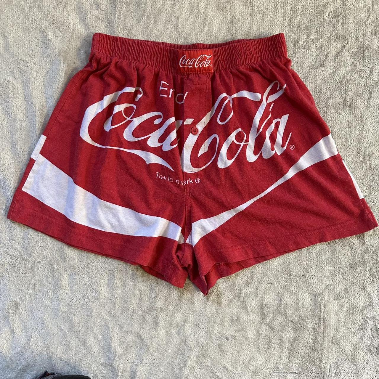 Coca-Cola Men's Red Boxers-and-briefs | Depop