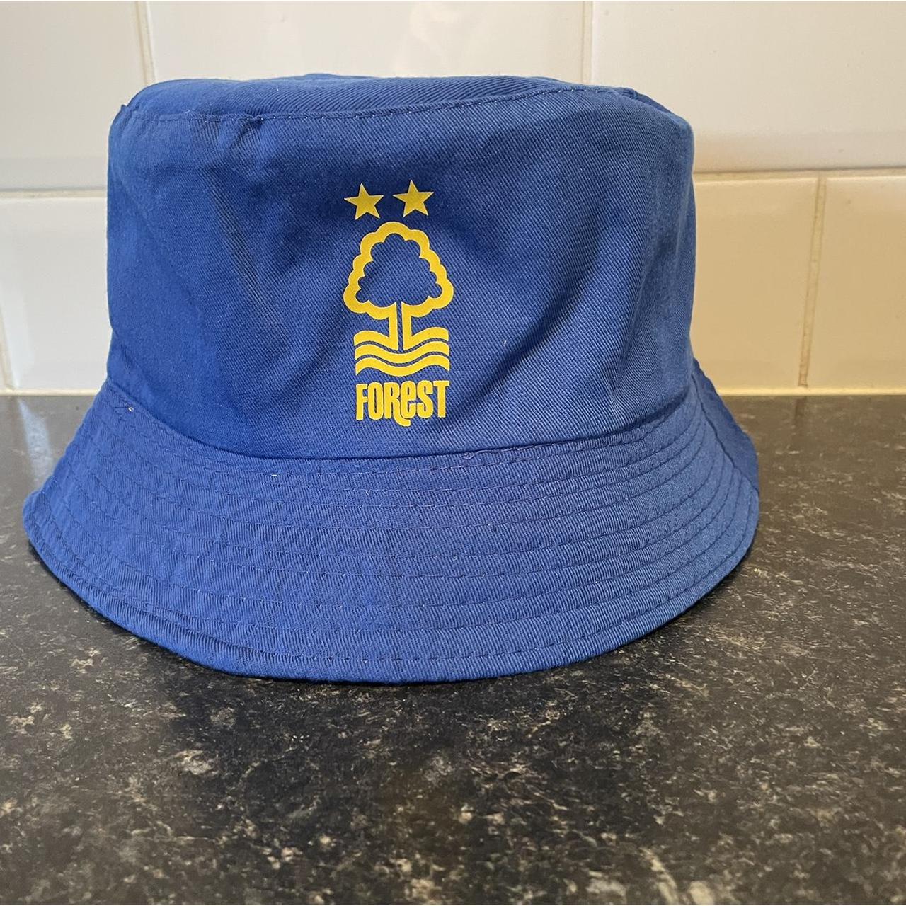 White Nottingham Forest bucket hat. Adult... - Depop