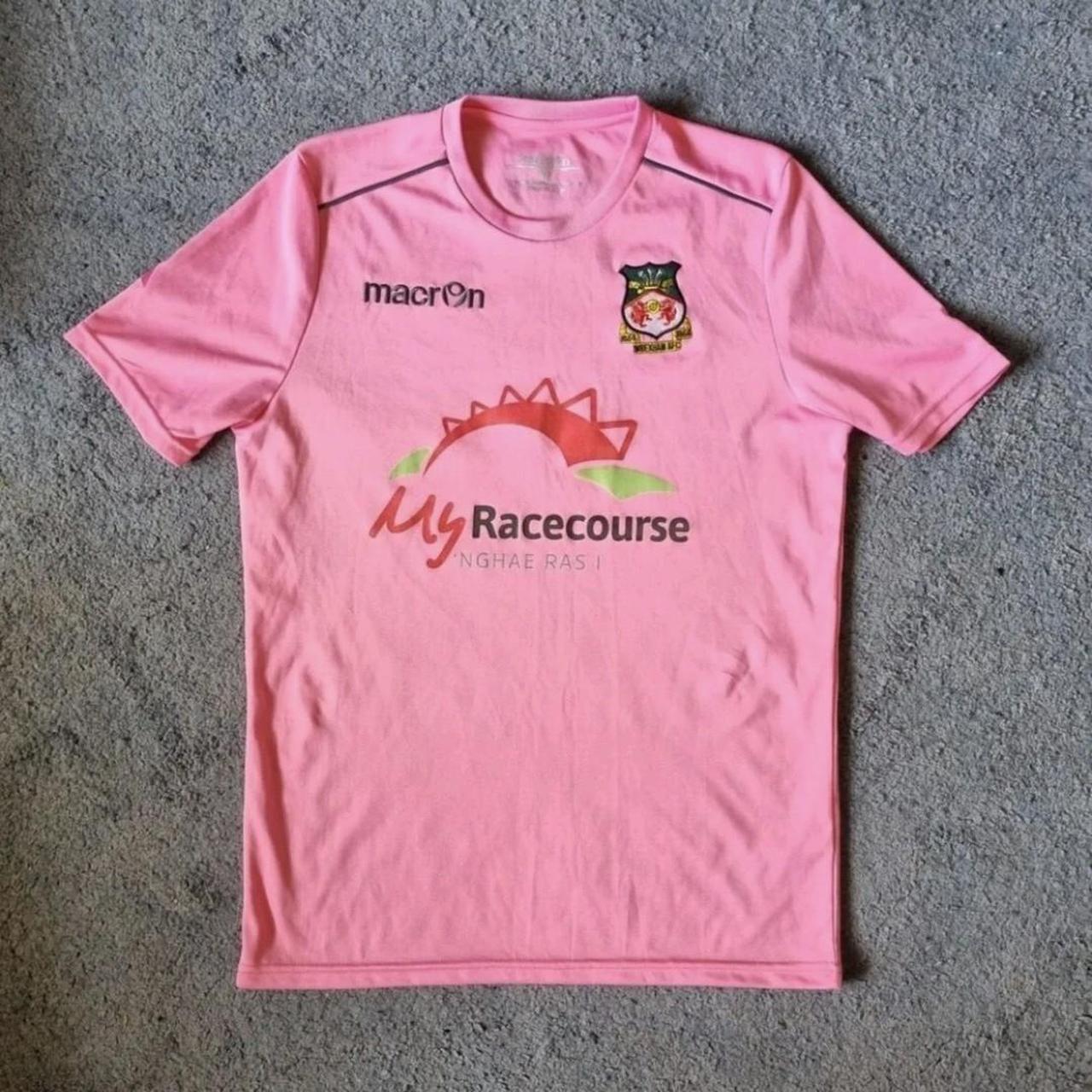 Wrexham AFC Third Football Shirt (Pink) 2015/2016:... - Depop