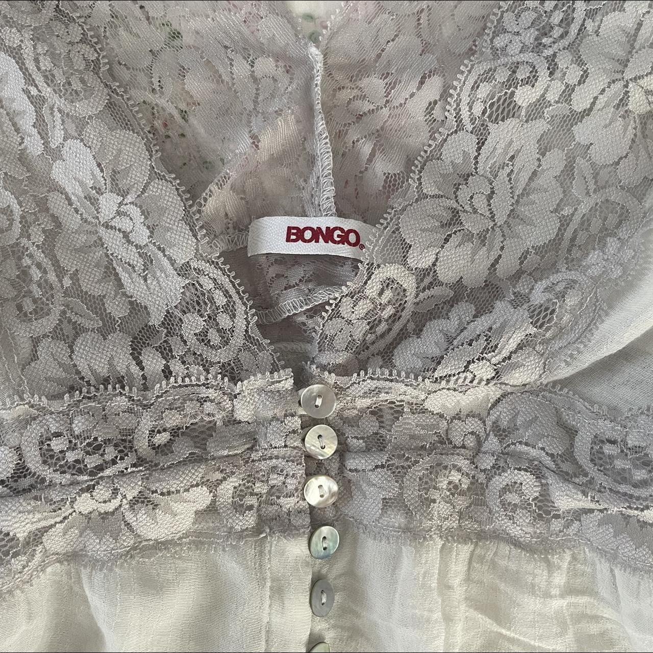 BONGO Women's White Top | Depop