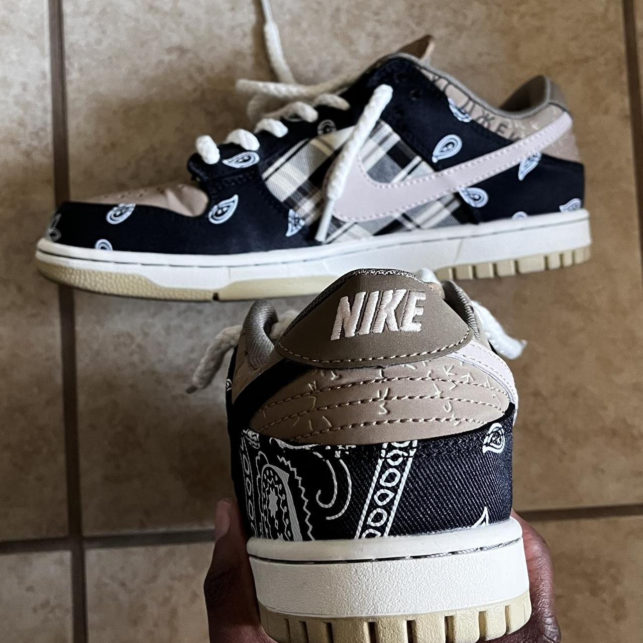 Nike Travis Scott x Dunk Low Premium QS SB 'Cactus... - Depop
