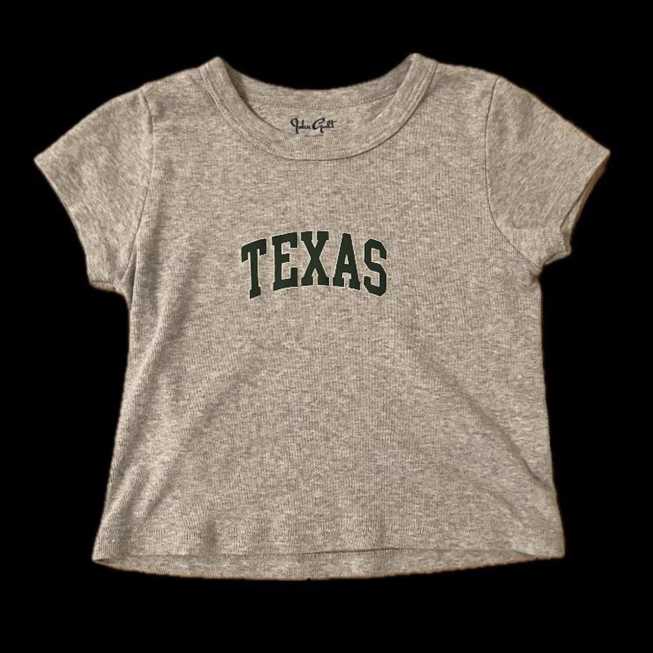 Brandy/ John galt Texas crop tee “Texas” is a dark... - Depop