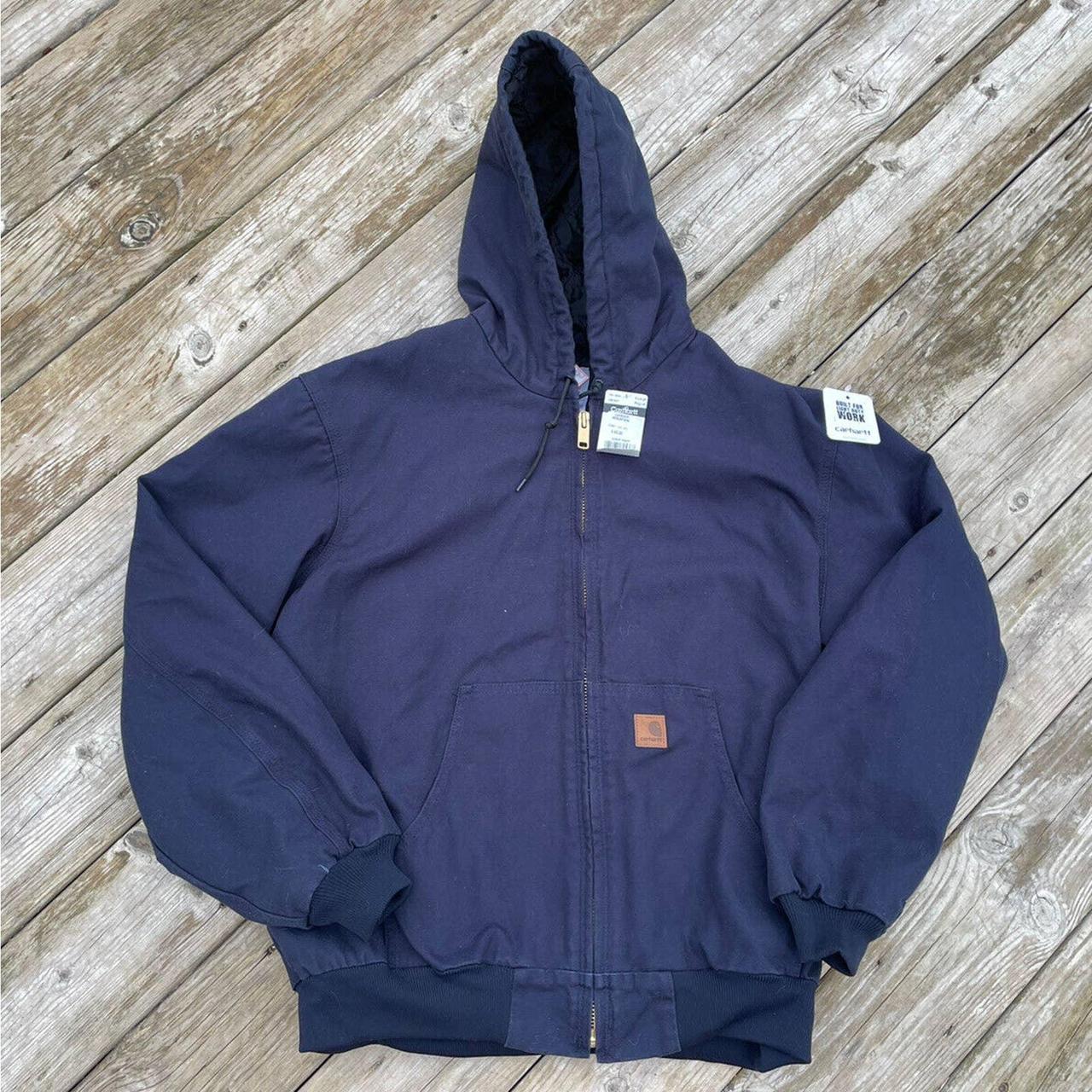 Carhartt Men's Blue Jacket | Depop