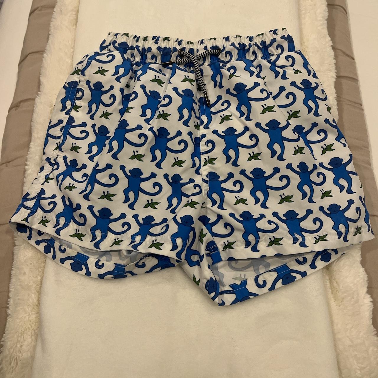 roller rabbit kids swim shorts size 10 only worn... - Depop