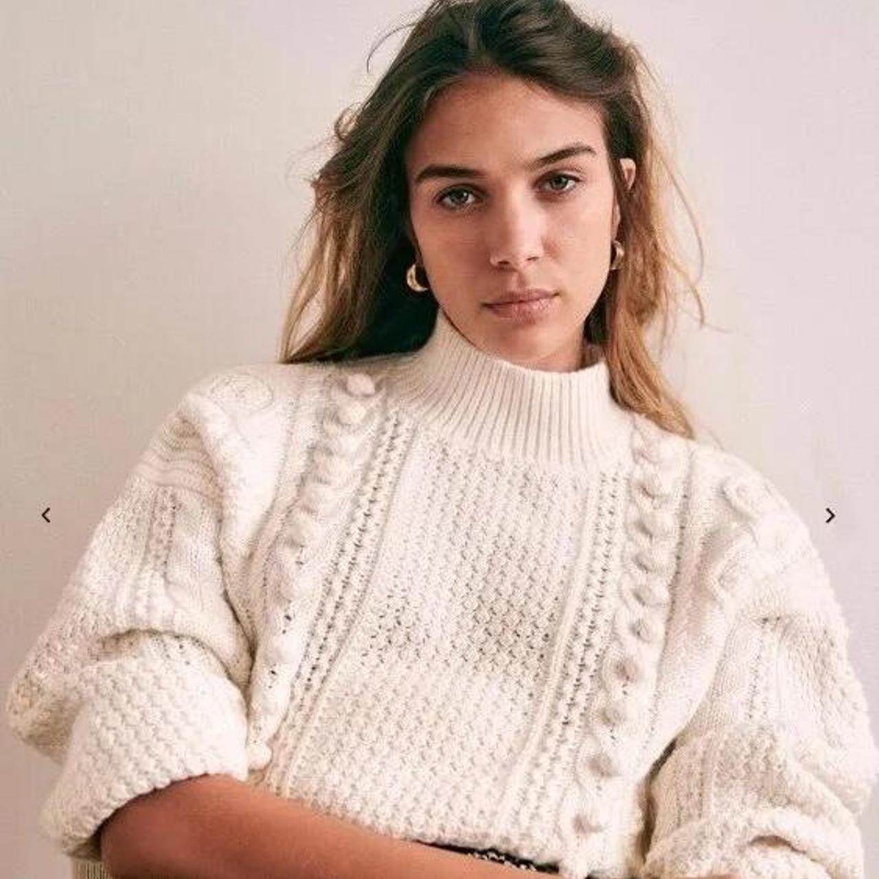 SEZANE wool sweater, size Small, very good... - Depop