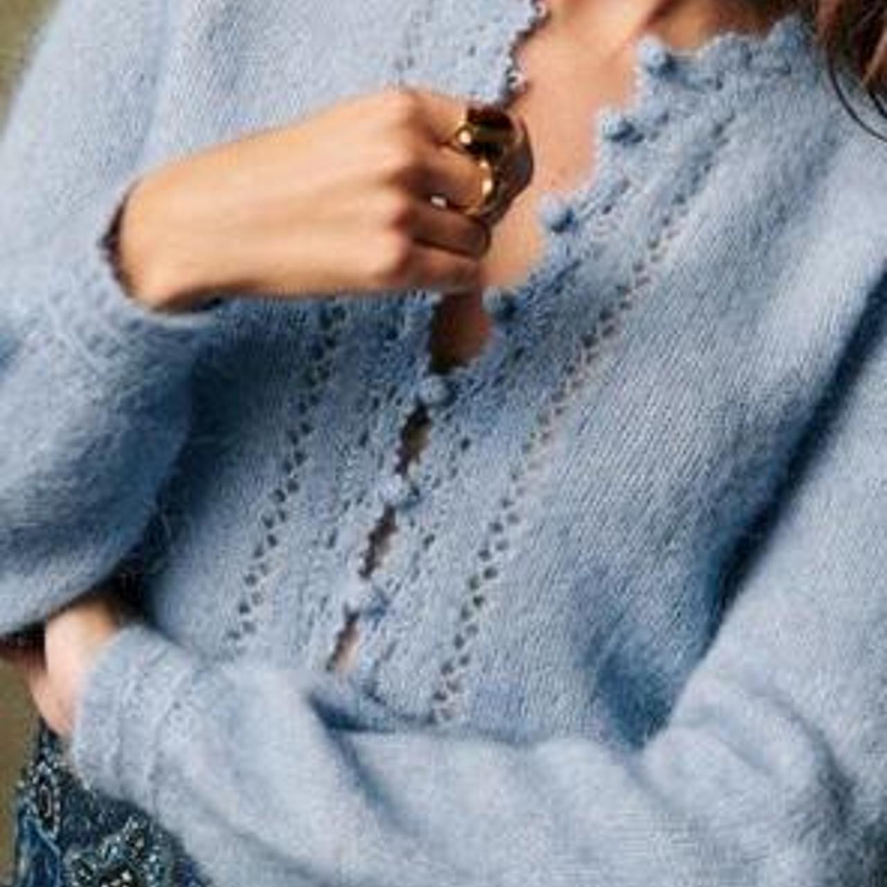 SEZANE sweater/cardigan. Size small. Never worn. New... - Depop