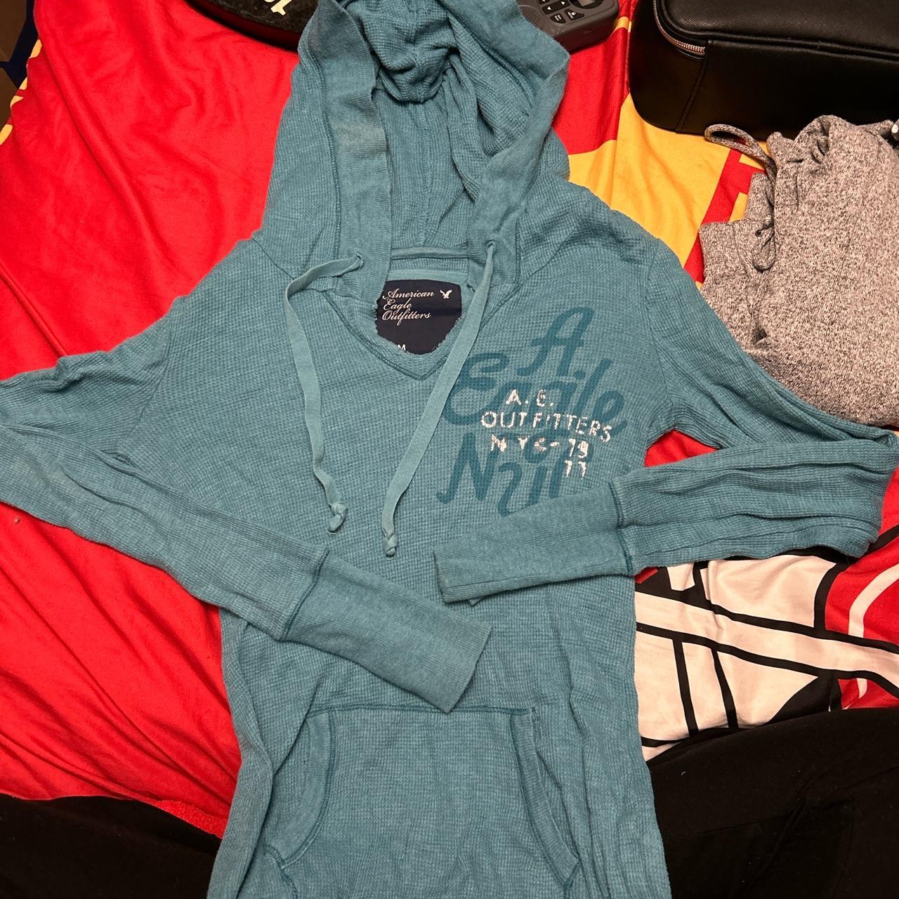 American Eagle Outfitters Hoodie Very stretchy and... - Depop