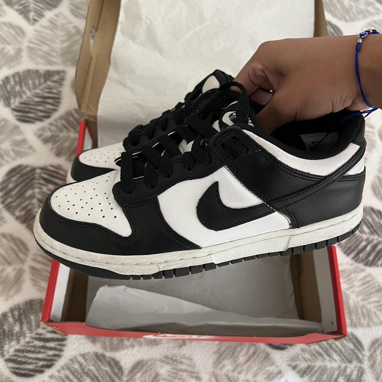 nike panda dunks worn a handful of times great... - Depop