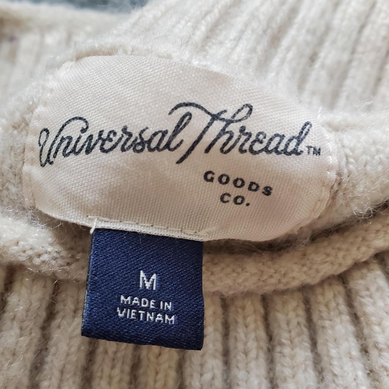 "Universal Thread" Multi colored, turtle neck... - Depop