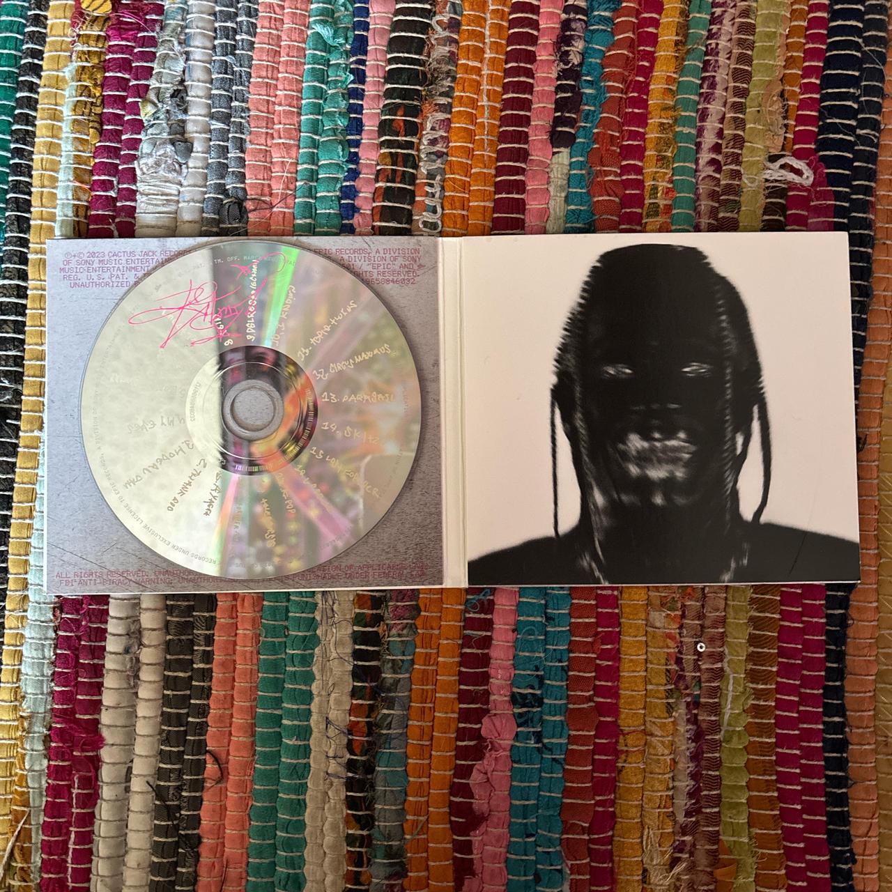 Travis Scott Utopia Cd Opened, Genuinely never... - Depop