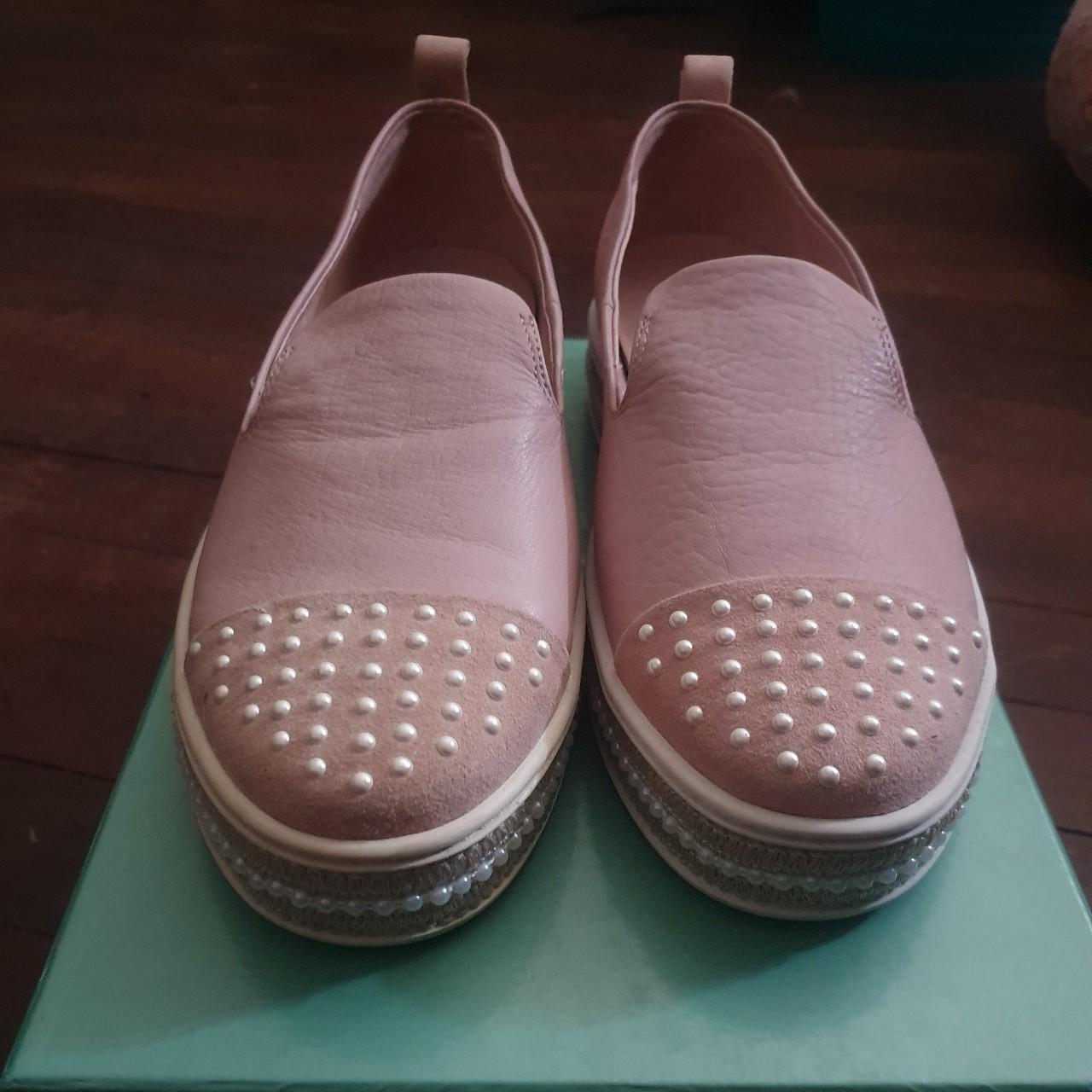 Midas Prolly Pale pink nude with pearls Size... | Depop