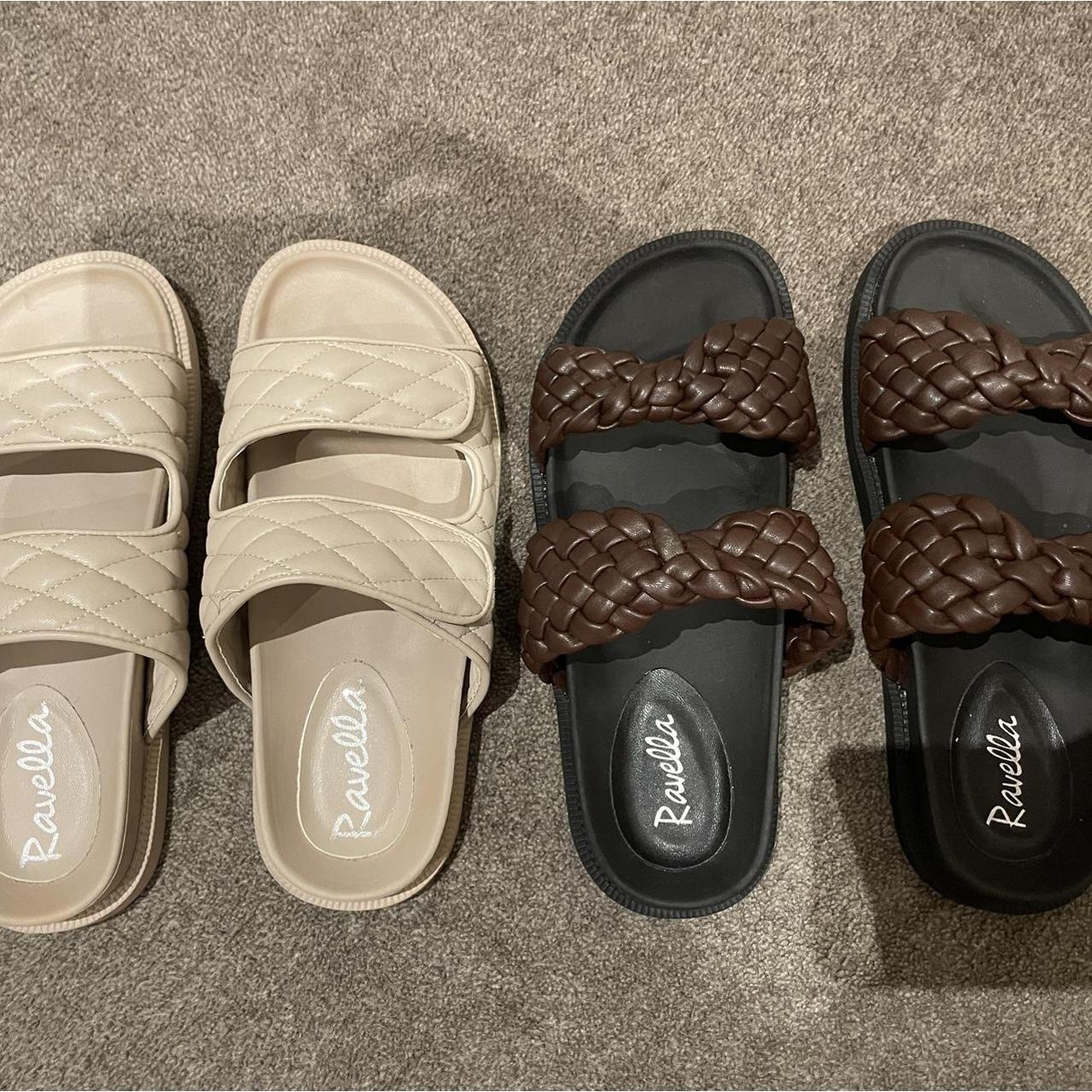 Ravella slides message b4 buying summer... - Depop