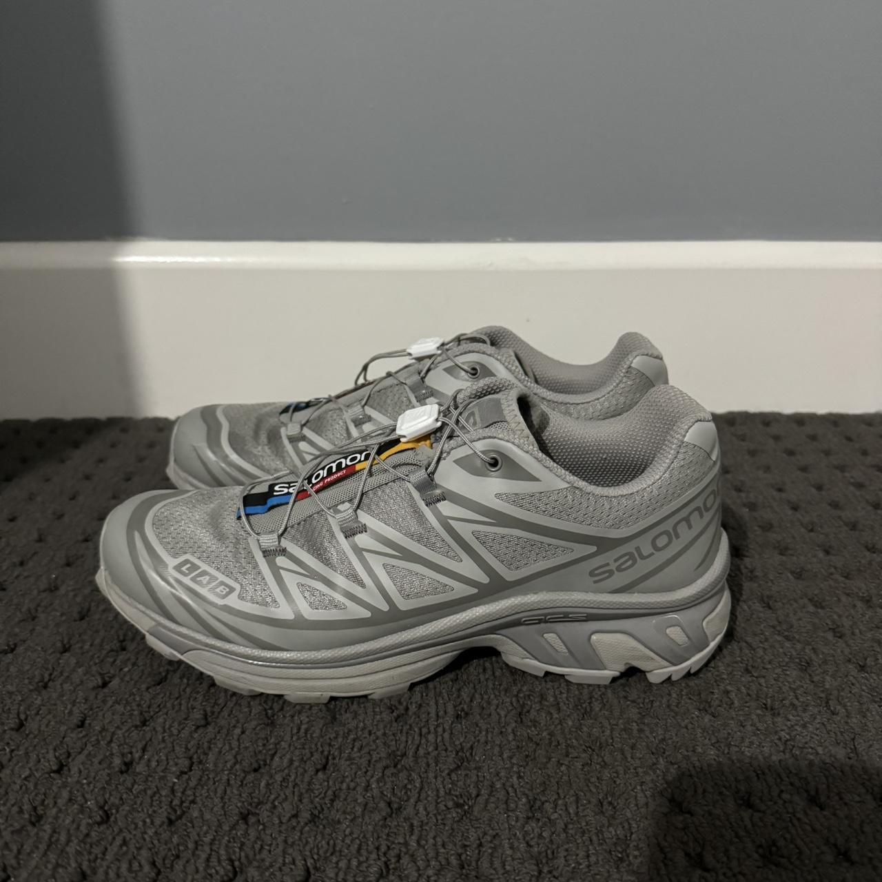 Salomon XT6 GHOST GREY Only worn once - shoes come... - Depop