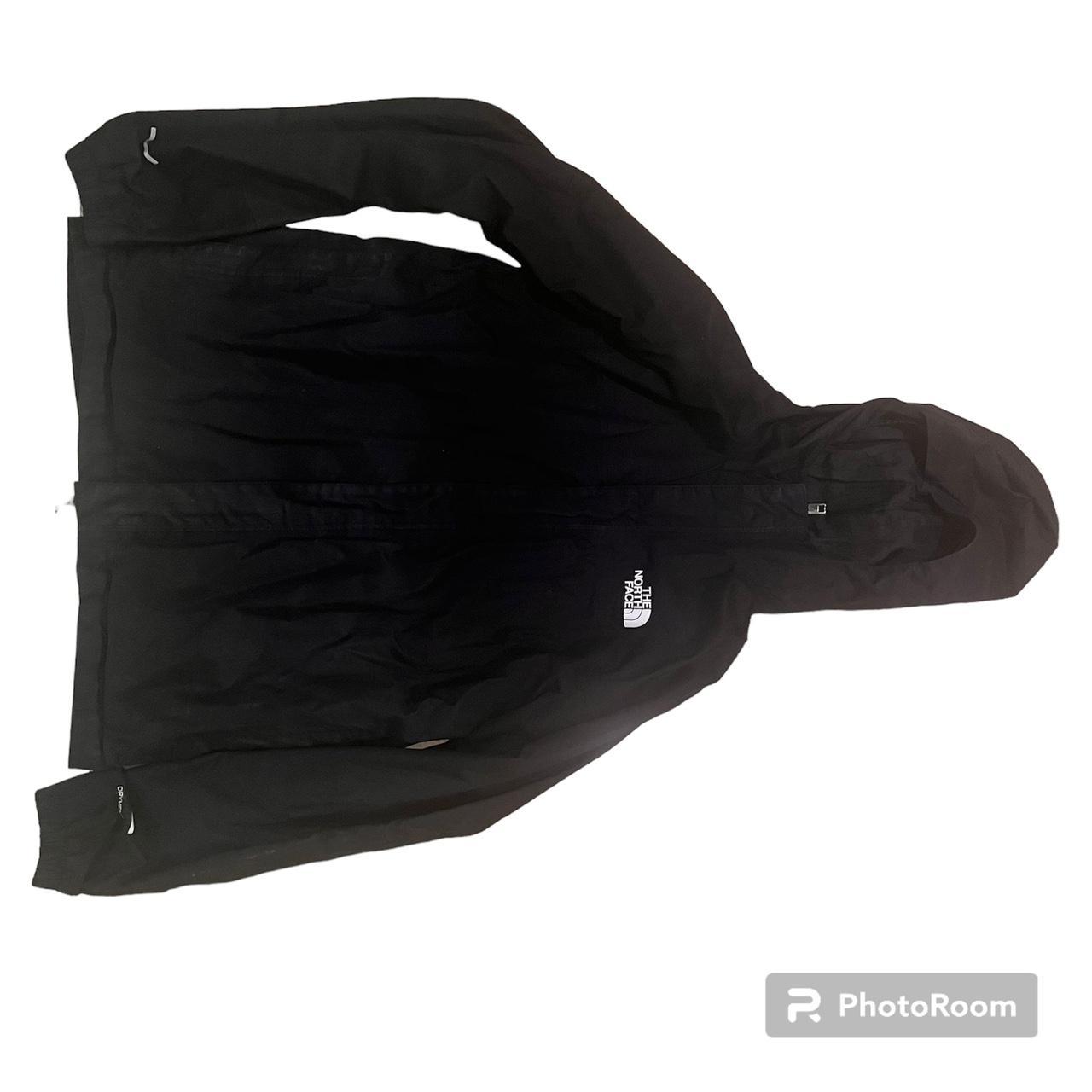 black north face windbreaker small worn but very... - Depop