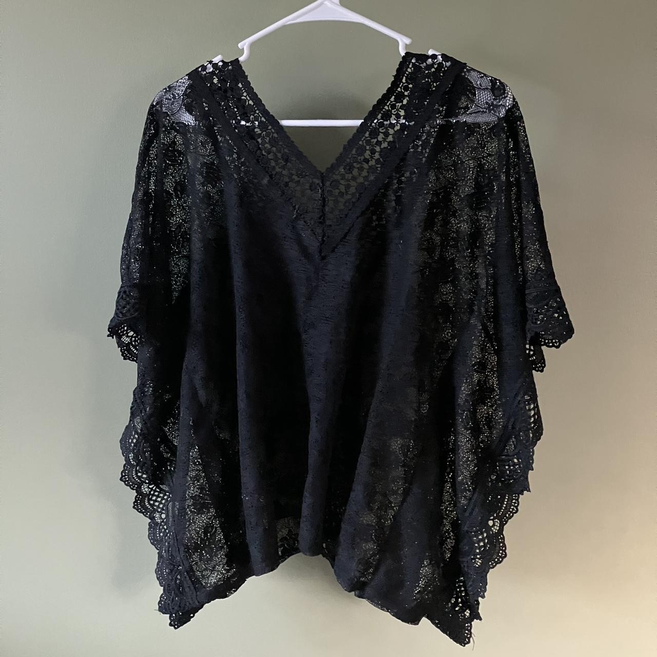 Cute boho goth shawl. From Candie’s from Kohls,... - Depop