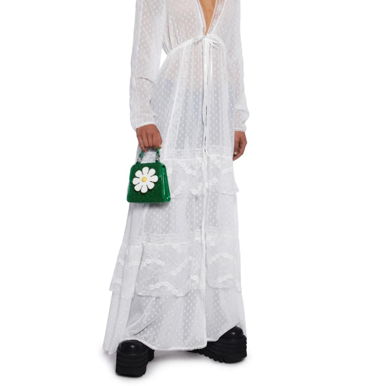 Dollskill Mini grass purse, 5 inches wide, 5 inches... - Depop