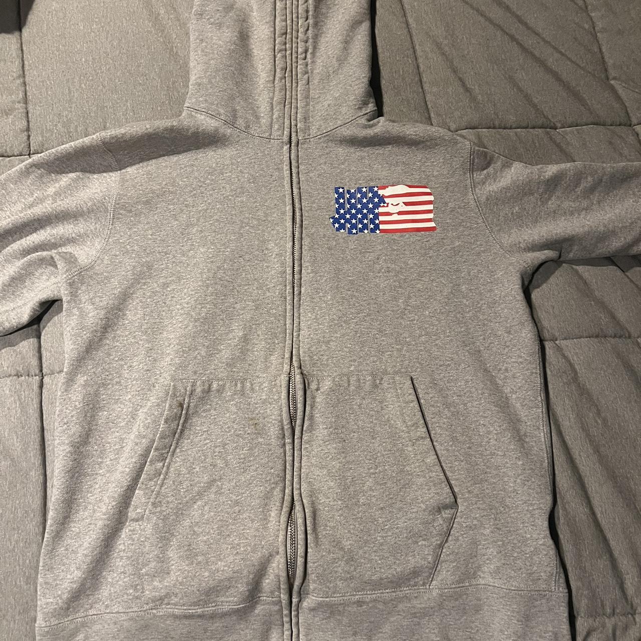 Bathing ape x undefeated full zip hoodie xl fits | Depop Bathing ape x undefeated full zip hoodie xl fits | Depop
