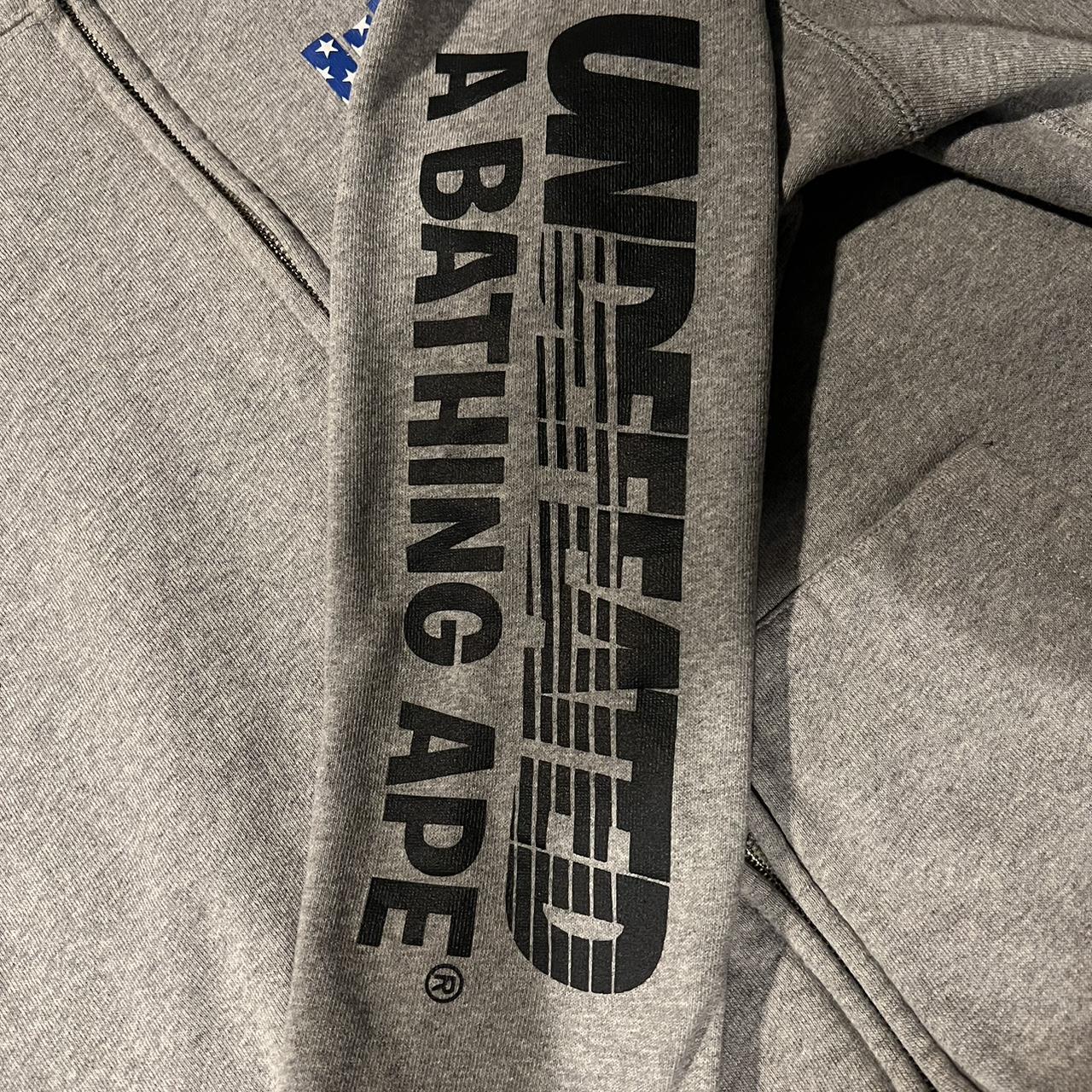 Bathing ape x undefeated full zip hoodie xl fits | Depop Bathing ape x undefeated full zip hoodie xl fits | Depop