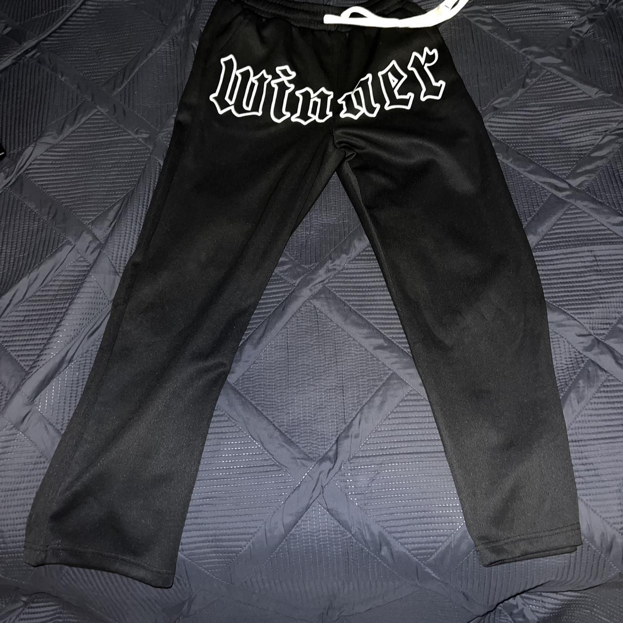 SHEIN “Winner” Y2K Pants⚫️ *Flexible with... - Depop